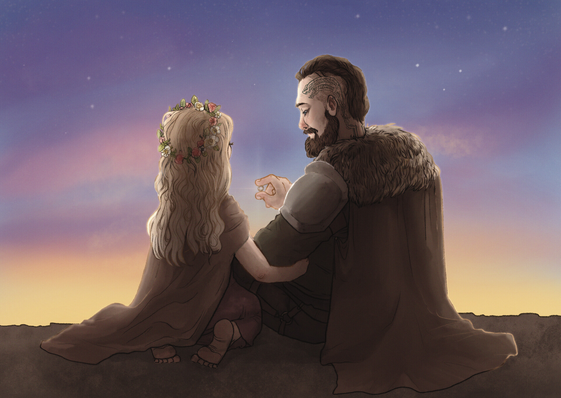 ArtStation - The Barbarian and the Princess