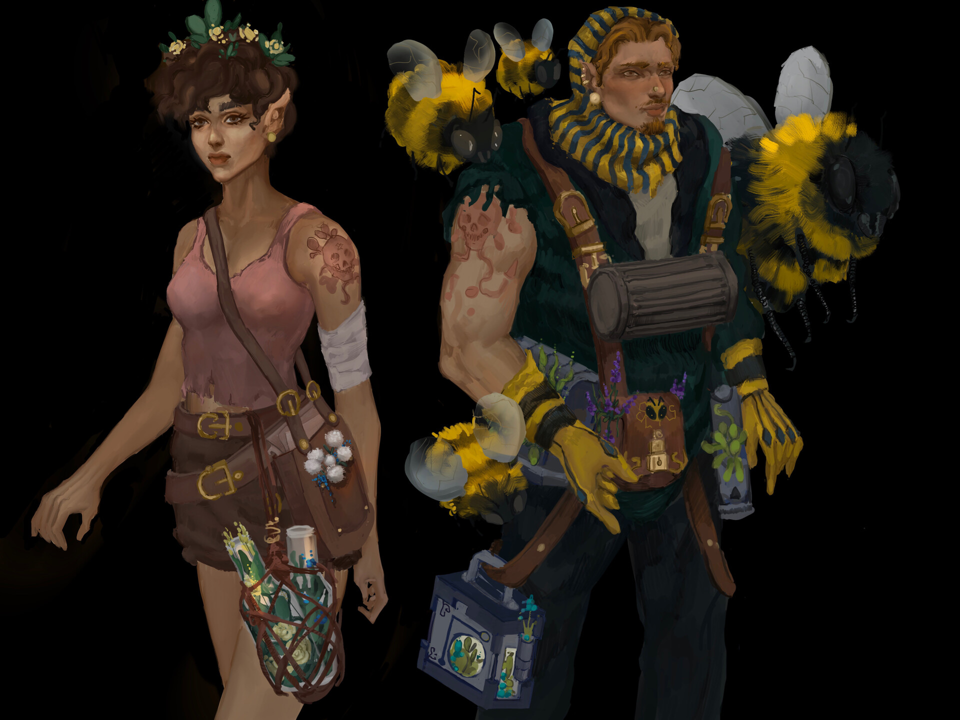 ArtStation - Bee Keepers