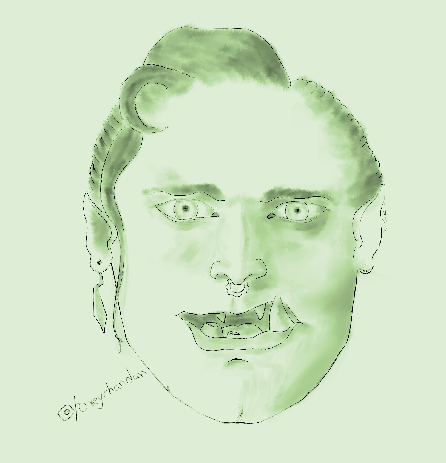 ArtStation - Skulk : My first d&d OC