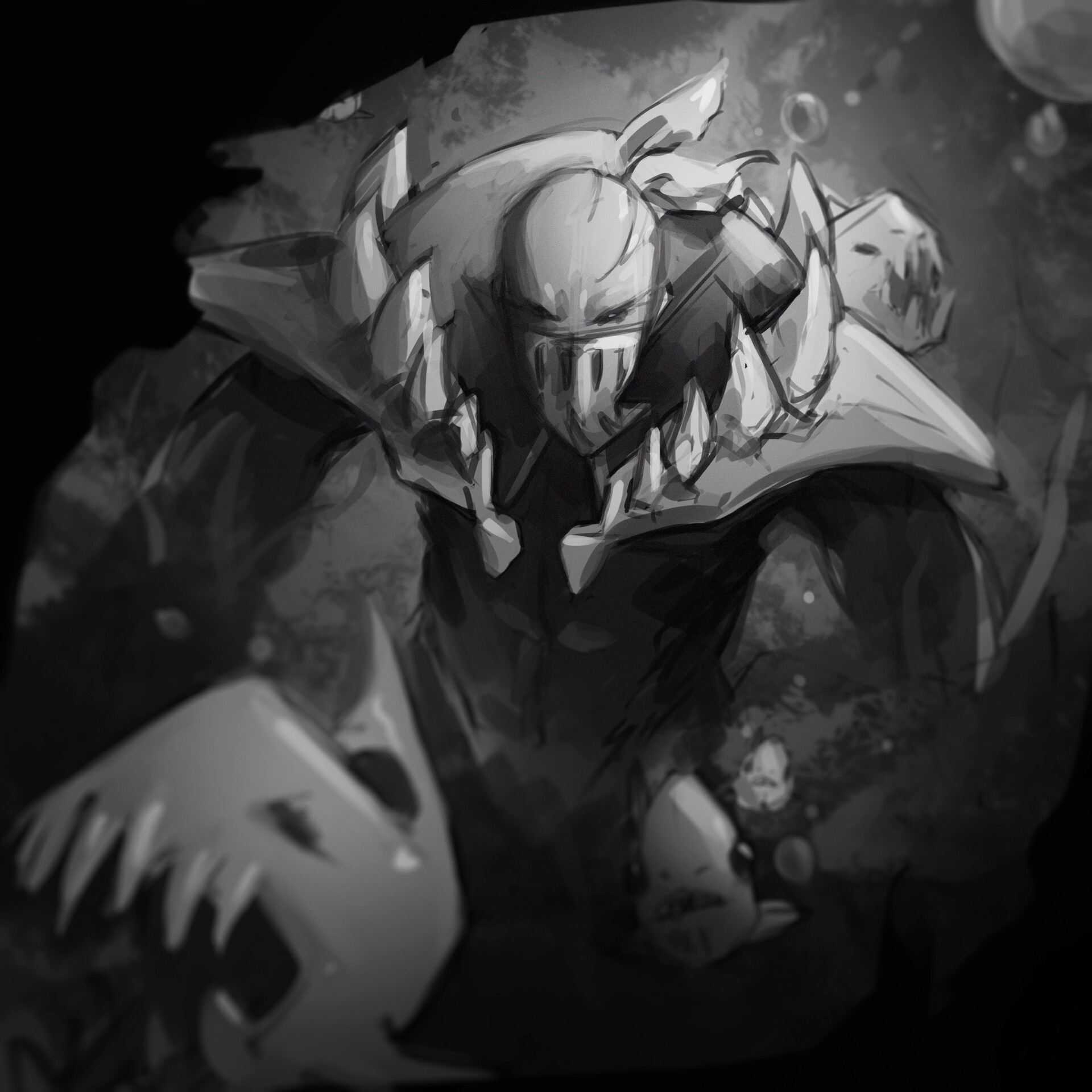 ArtStation - Pyke Fanart Sketch