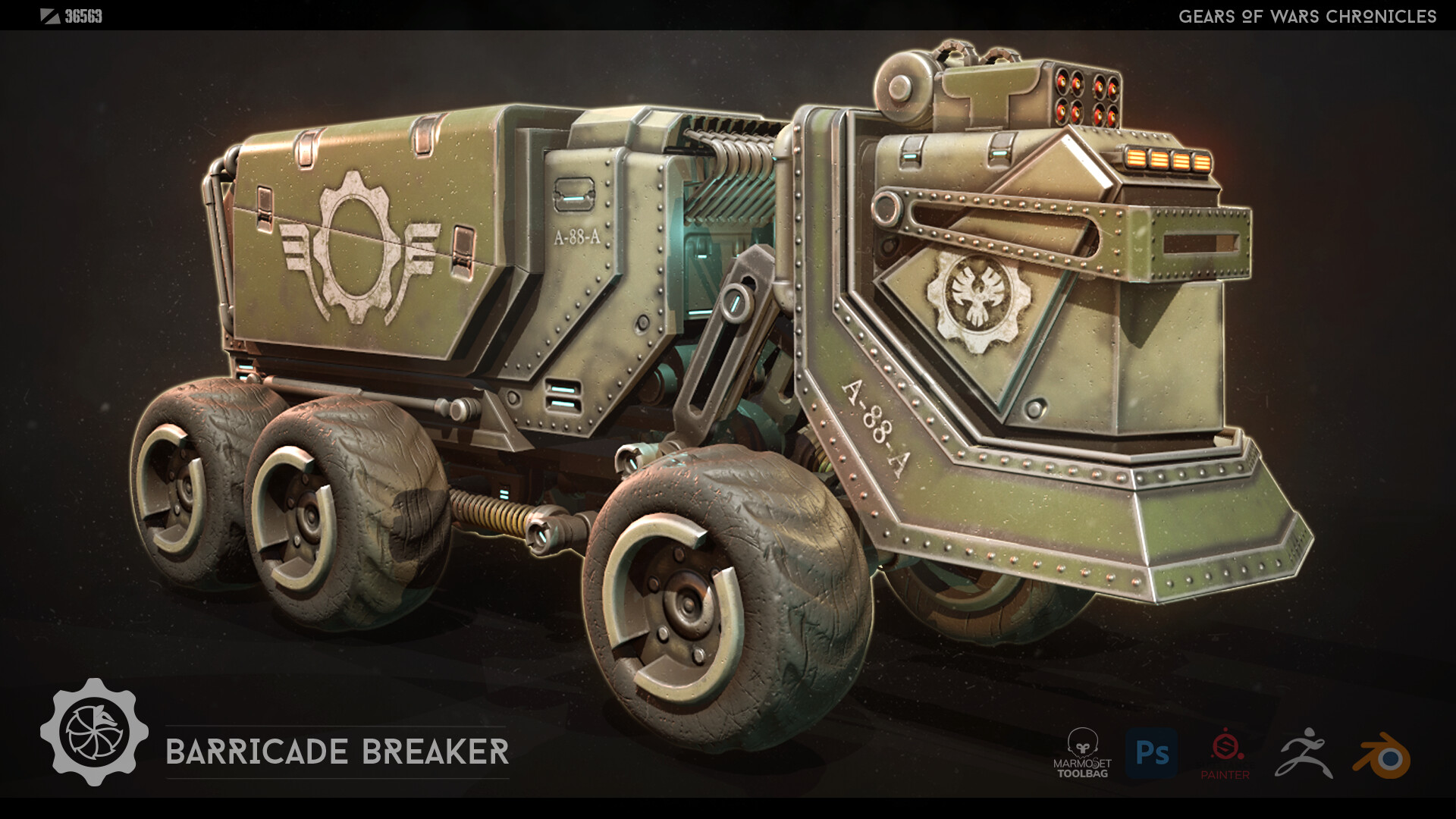 ArtStation - BARRICADE BREAKER