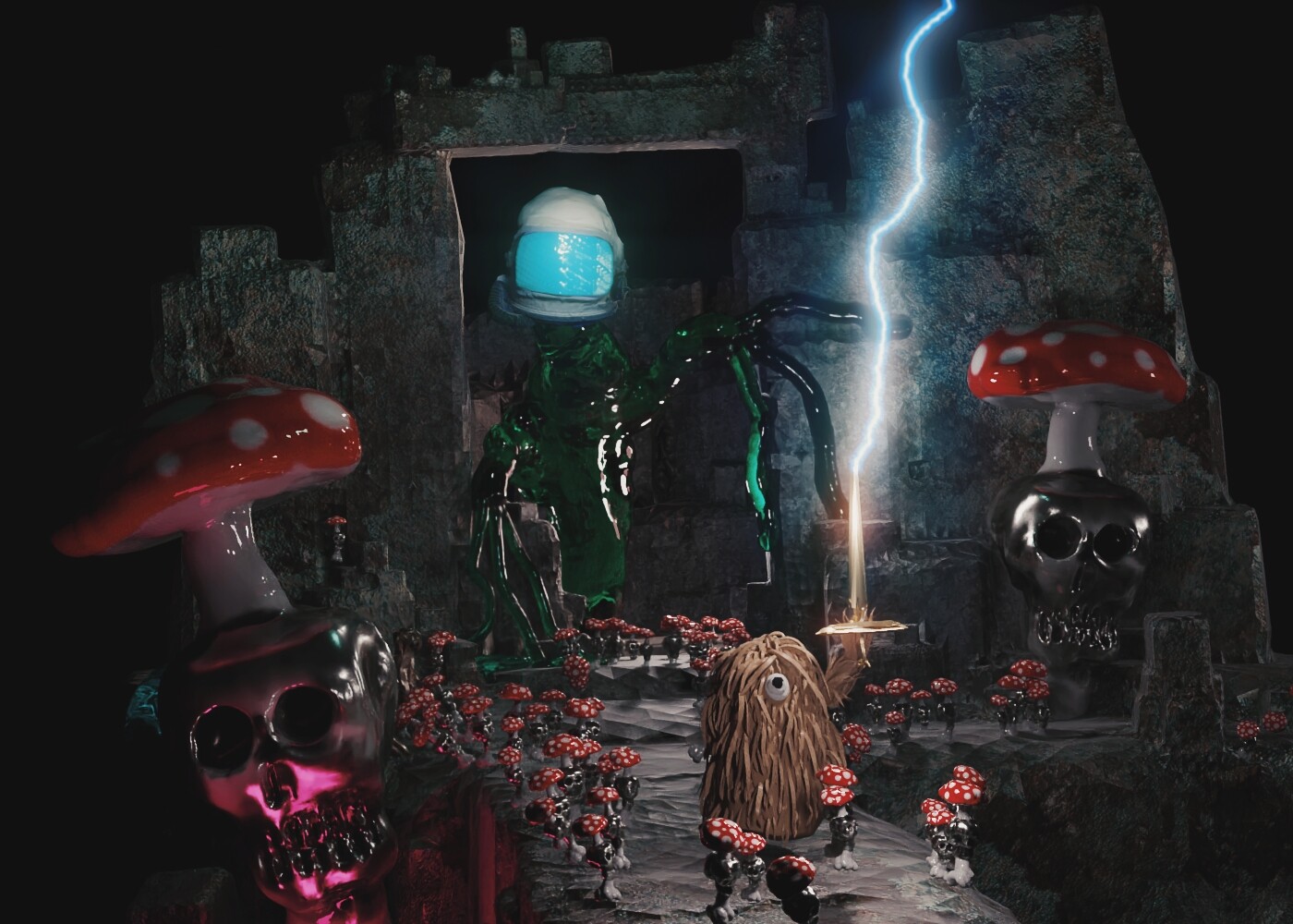 ArtStation - Mushroom Dungeon