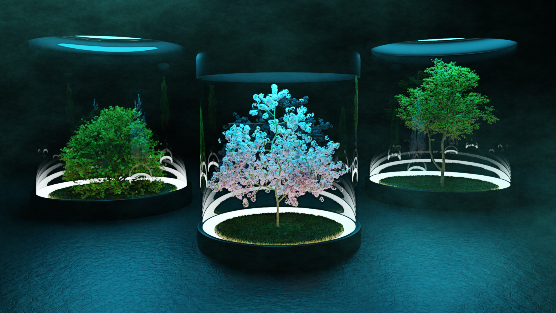 ArtStation - Under glass