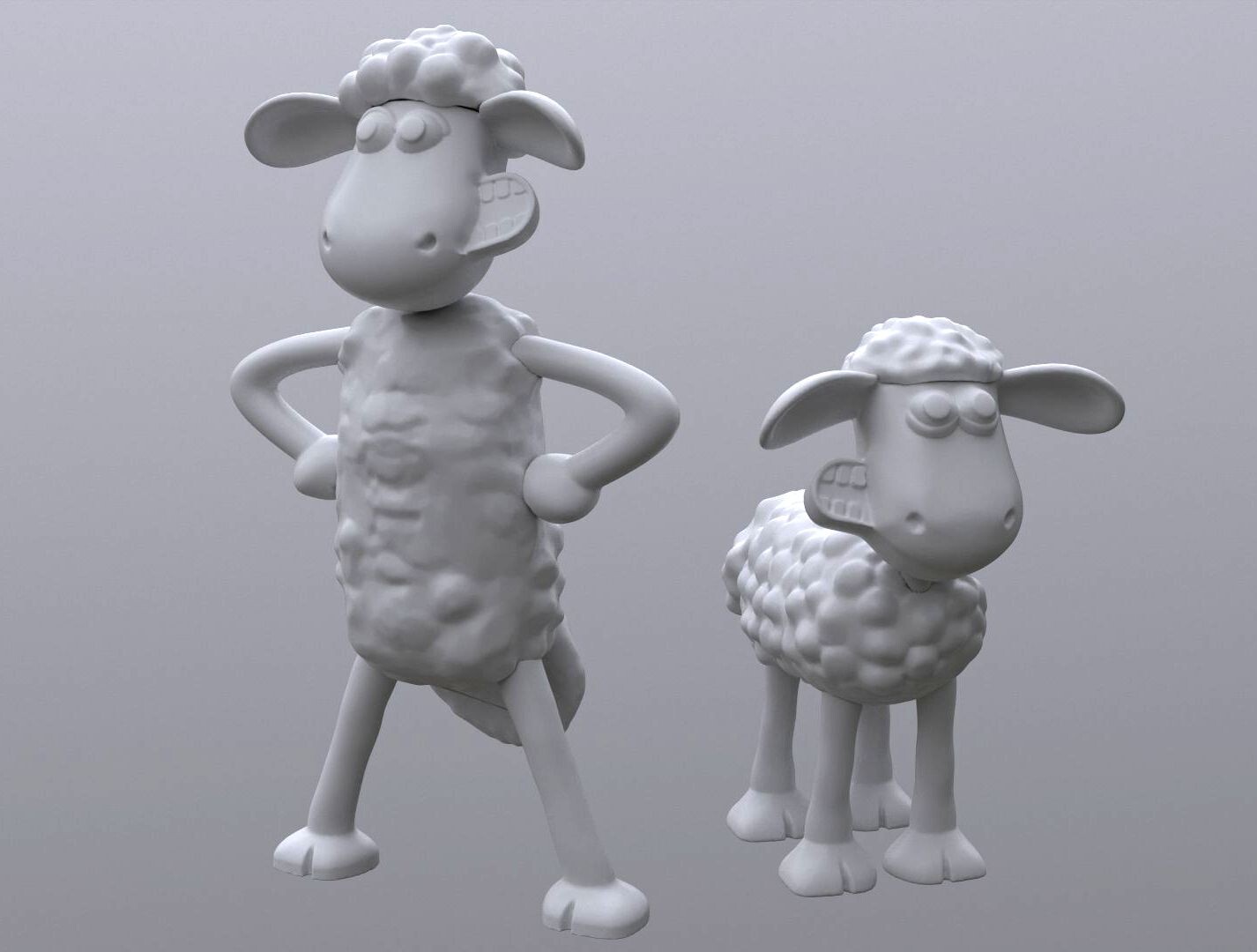 ArtStation - Shaun the Sheep - Printable