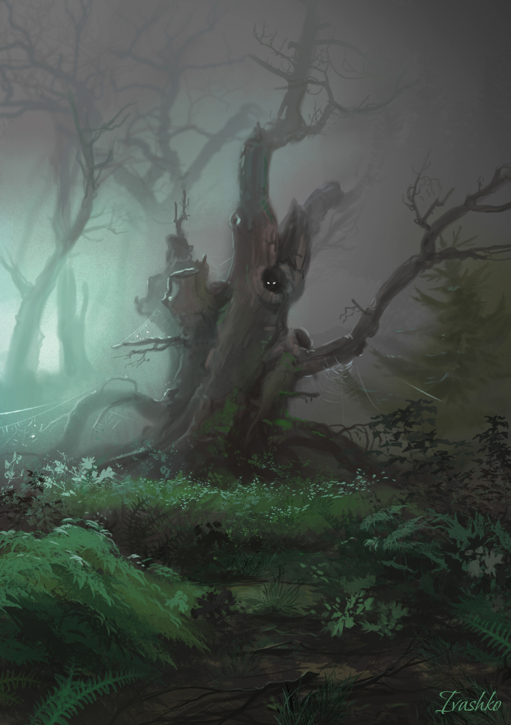 ArtStation - Old tree