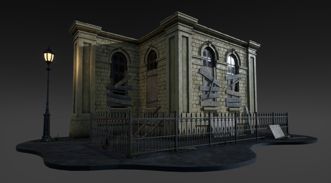 ArtStation - Abandoned Building