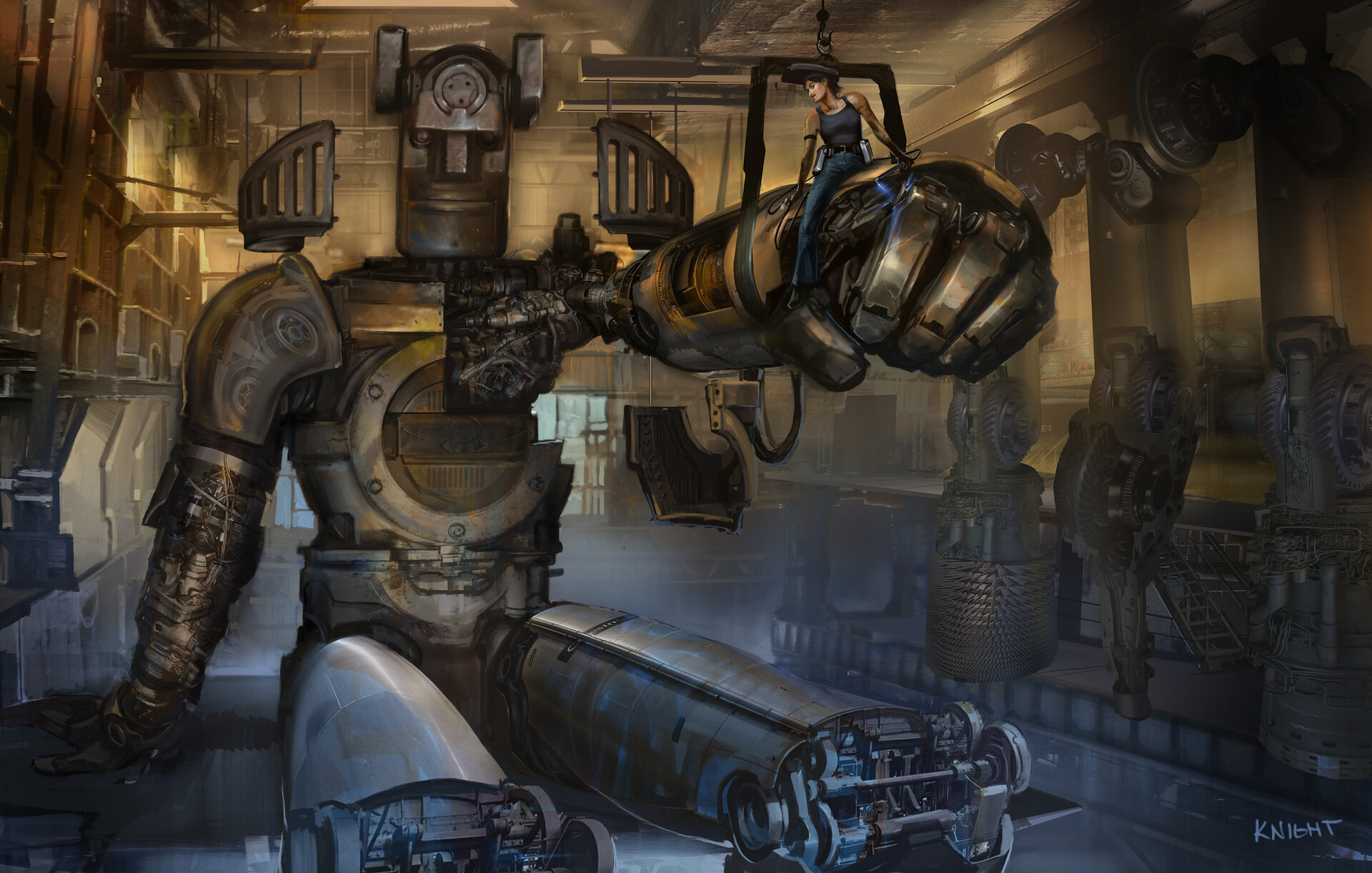ArtStation - Robot Mechanic