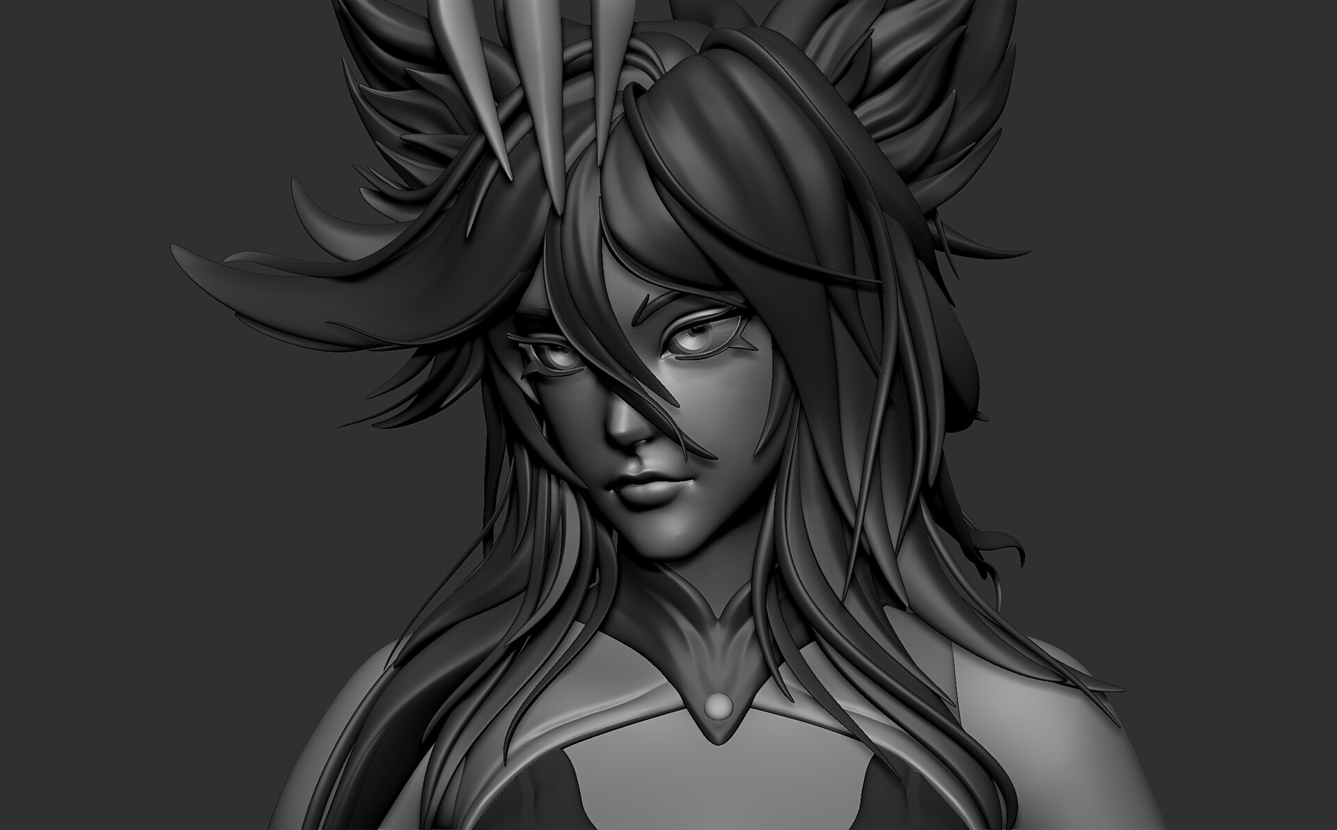 Diep Duong Van - Ahri Ruined fanart