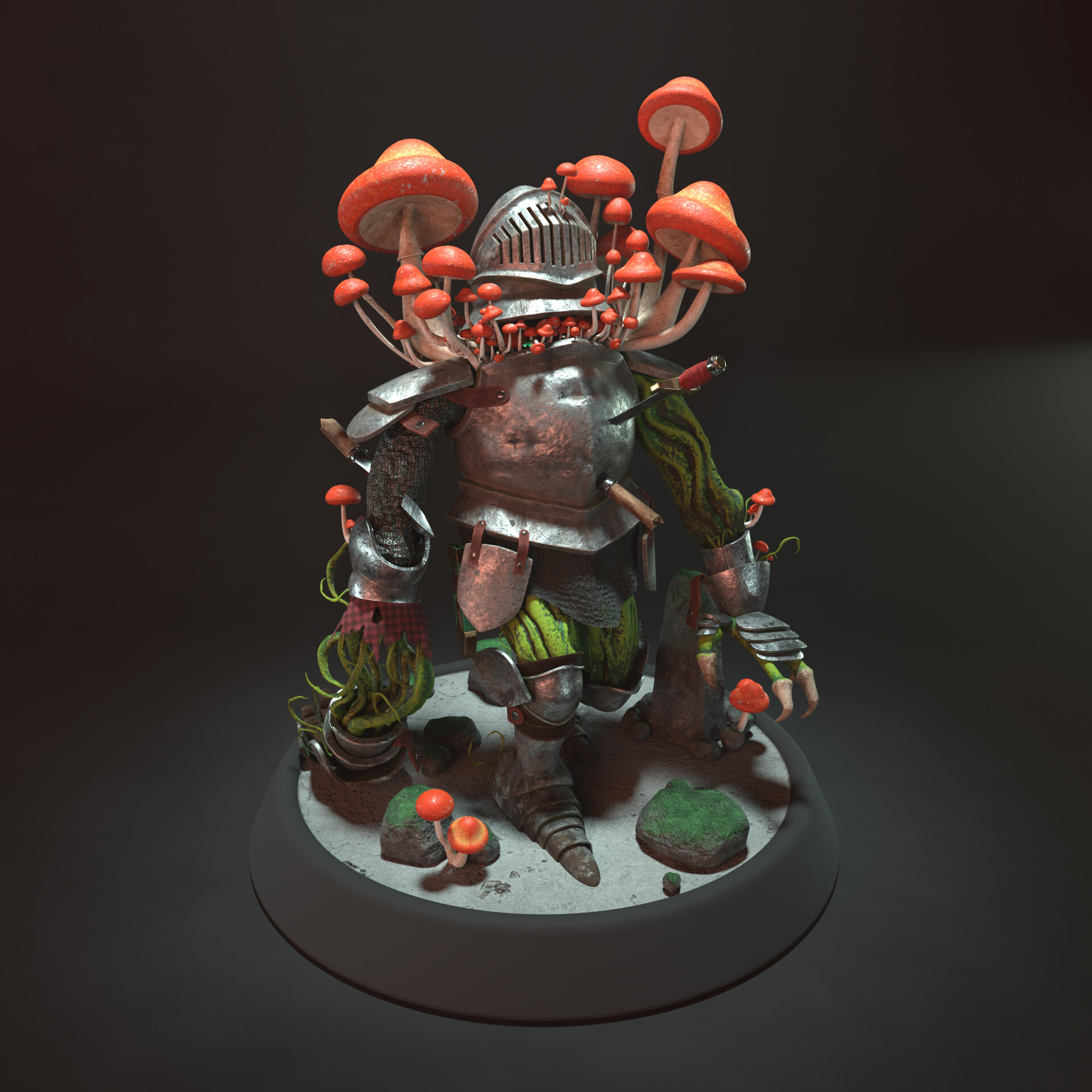 ArtStation - Mushroom Knight