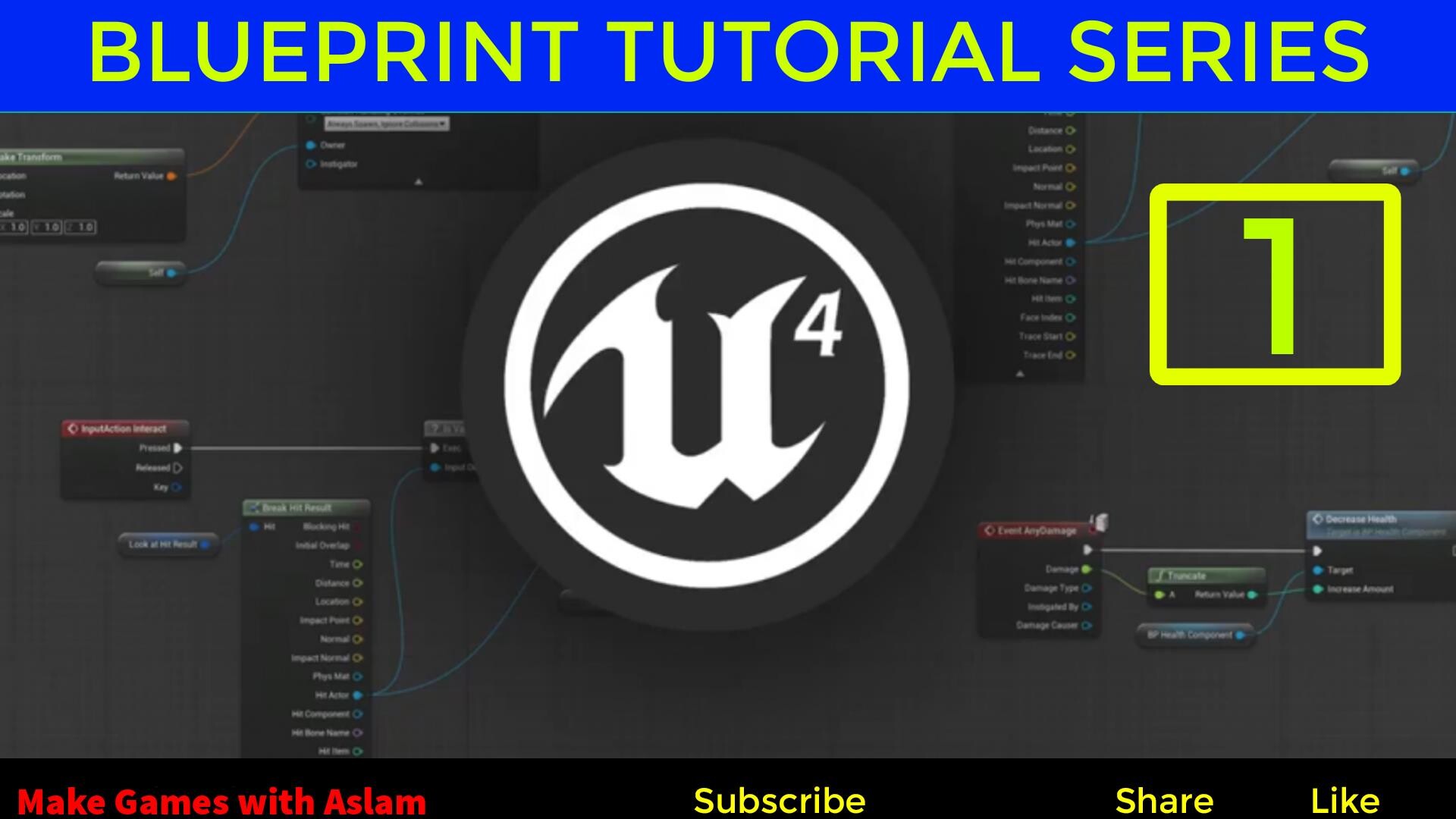 ArtStation - Intro to Blueprints: | 01 | UE4/UE5 Tutorial Series ...