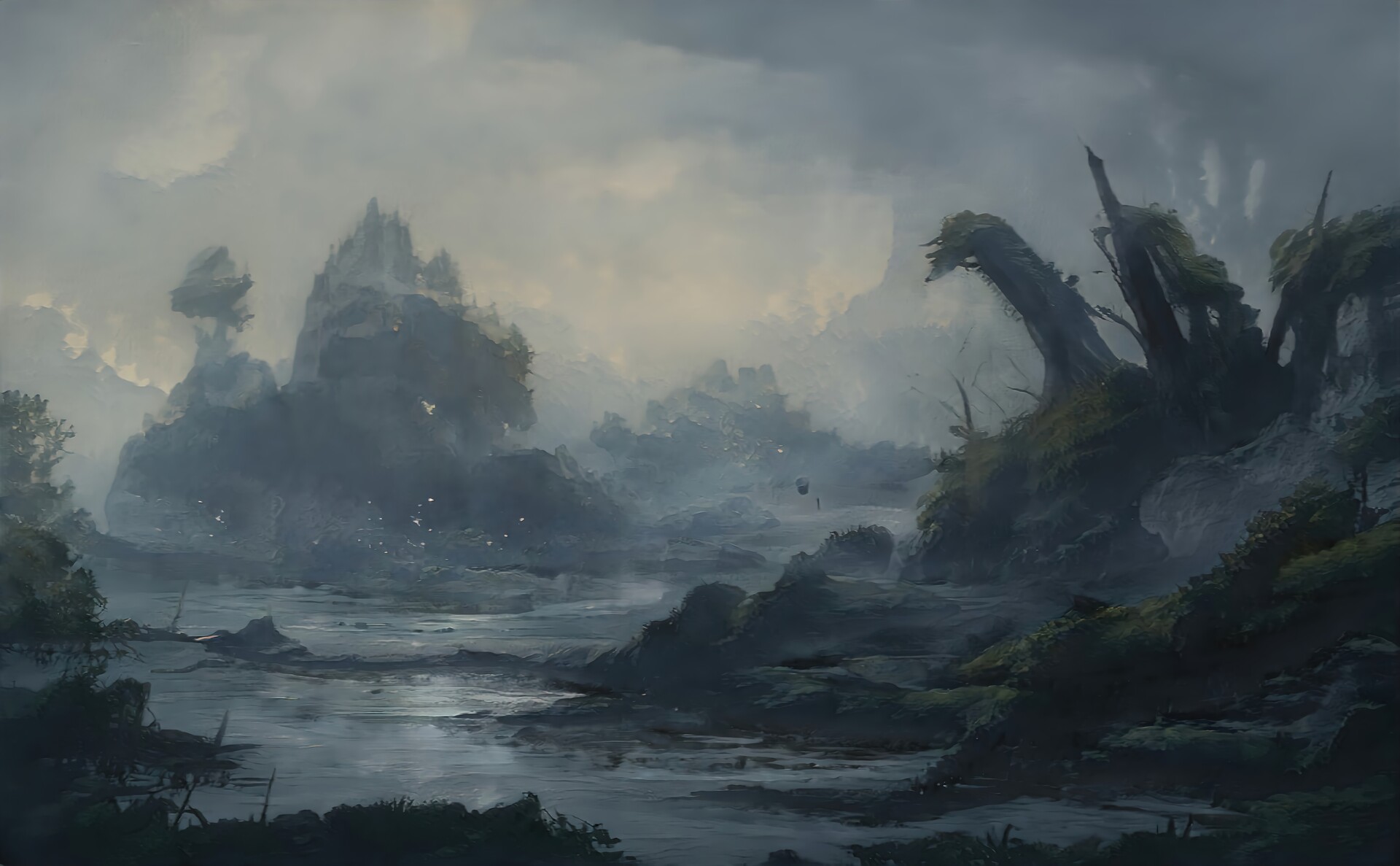 ArtStation - Ruins of the middle ages