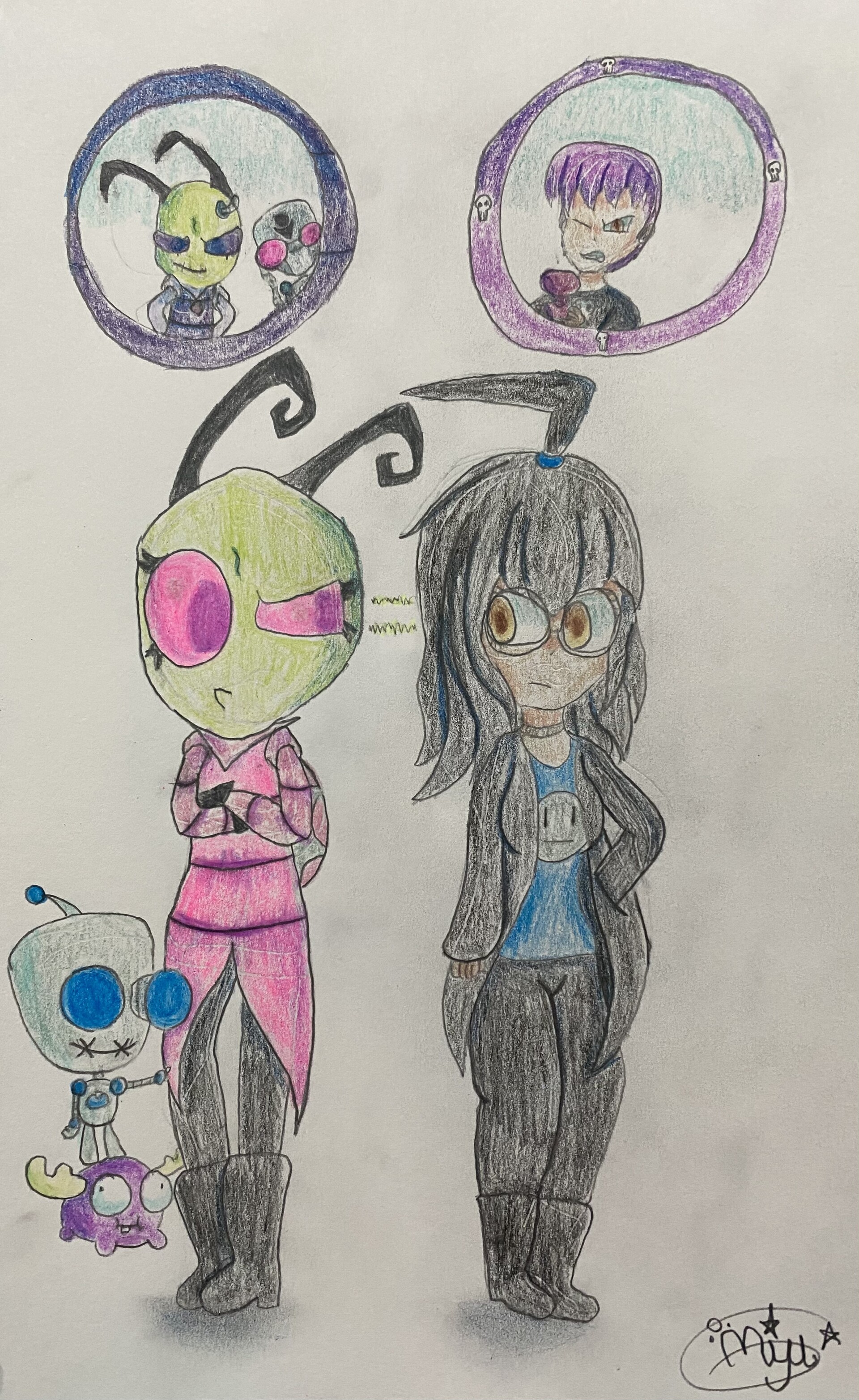 Invader Zim As A Teenager