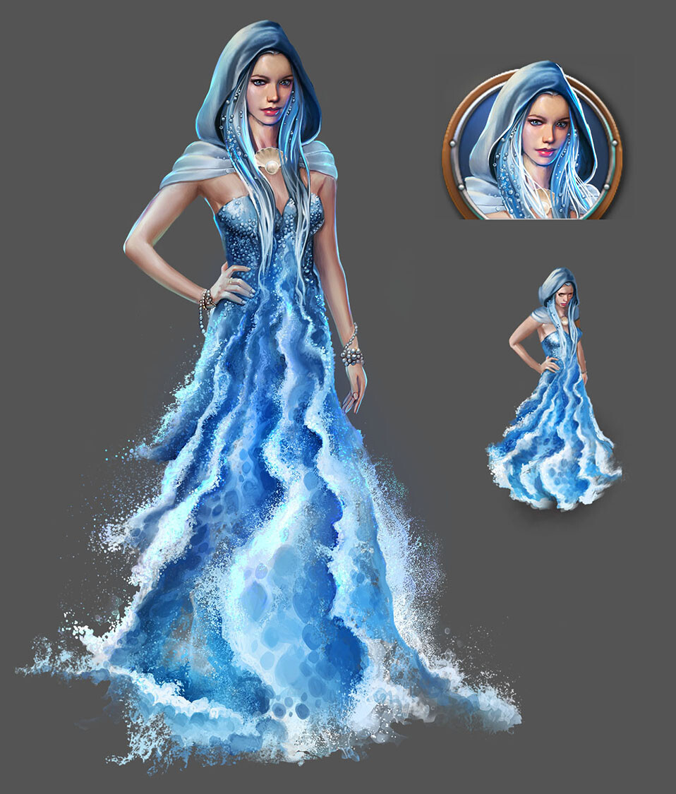 ArtStation - Sea Lady