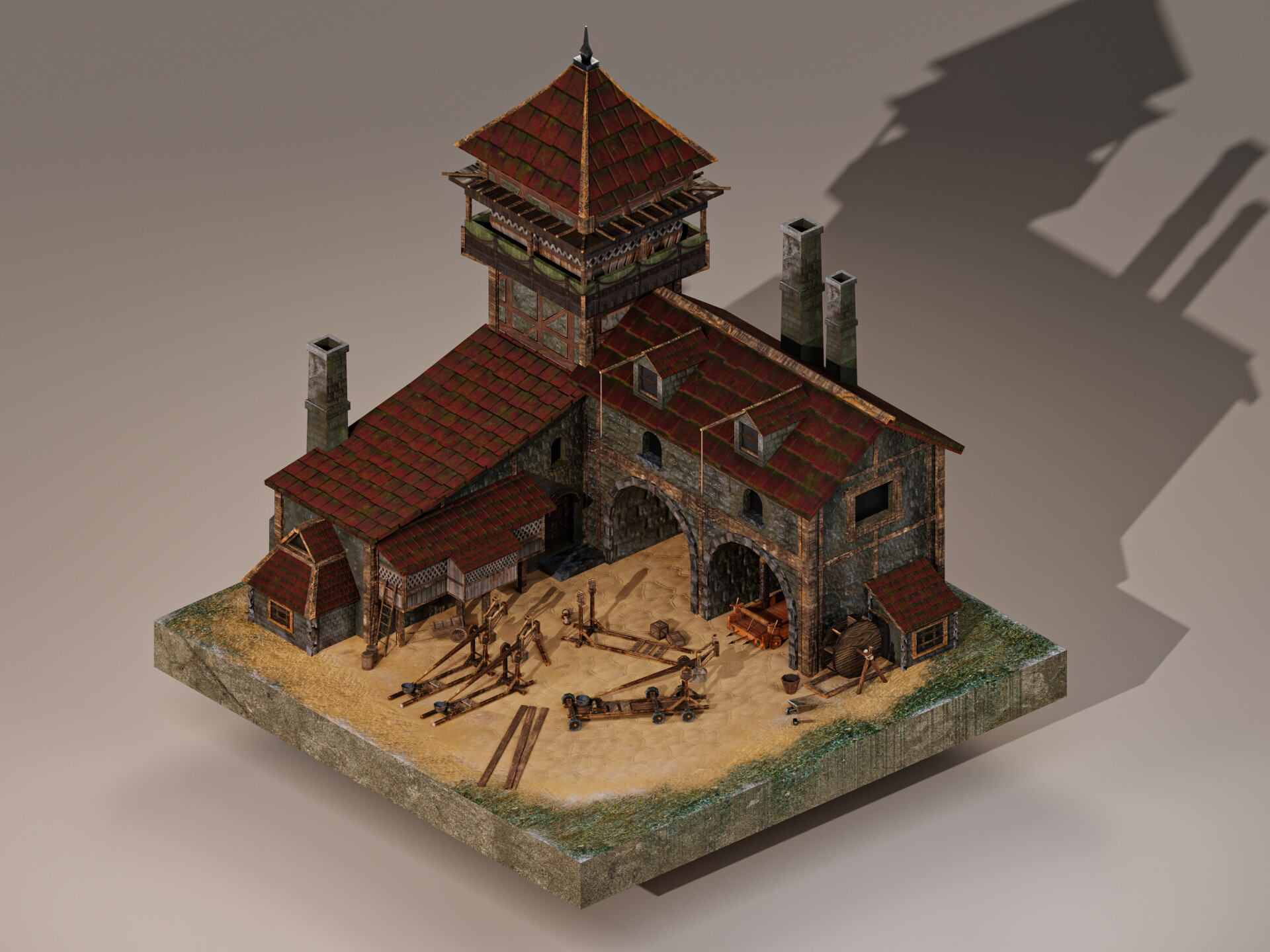 ArtStation - Medieval Workshop