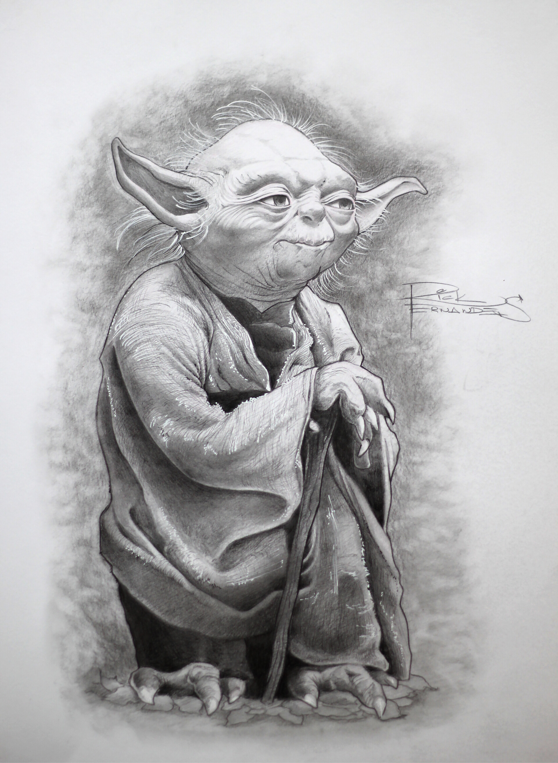 Star Wars Yoda Drawings