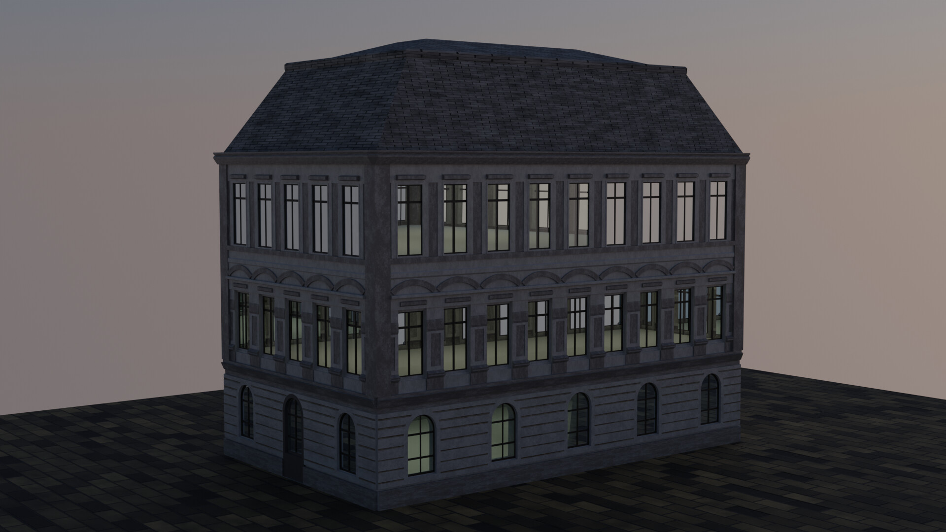 ArtStation - European Building 1