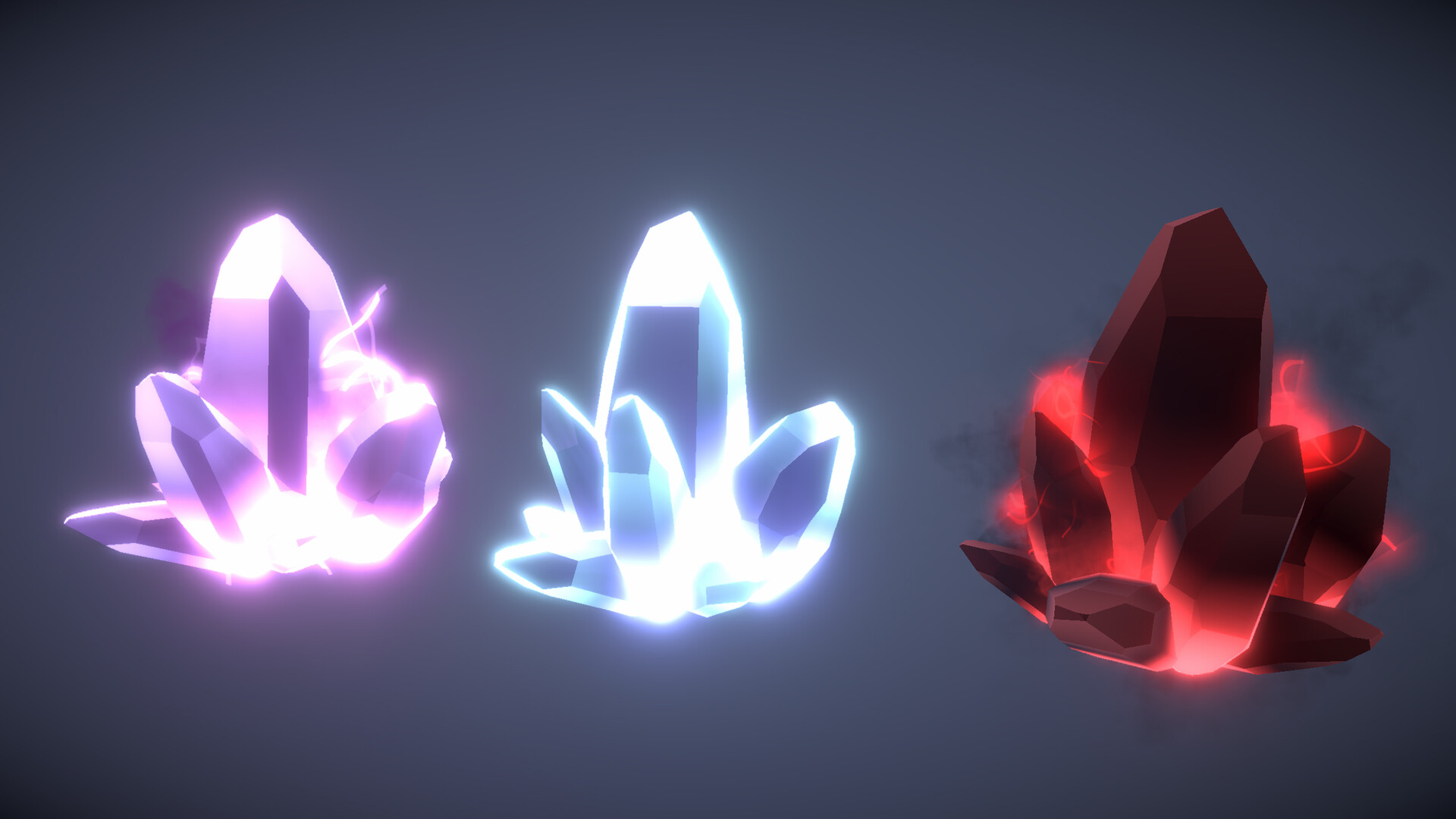 Gabriel Aguiar - Unity Shader Graph - Glowing Crystals