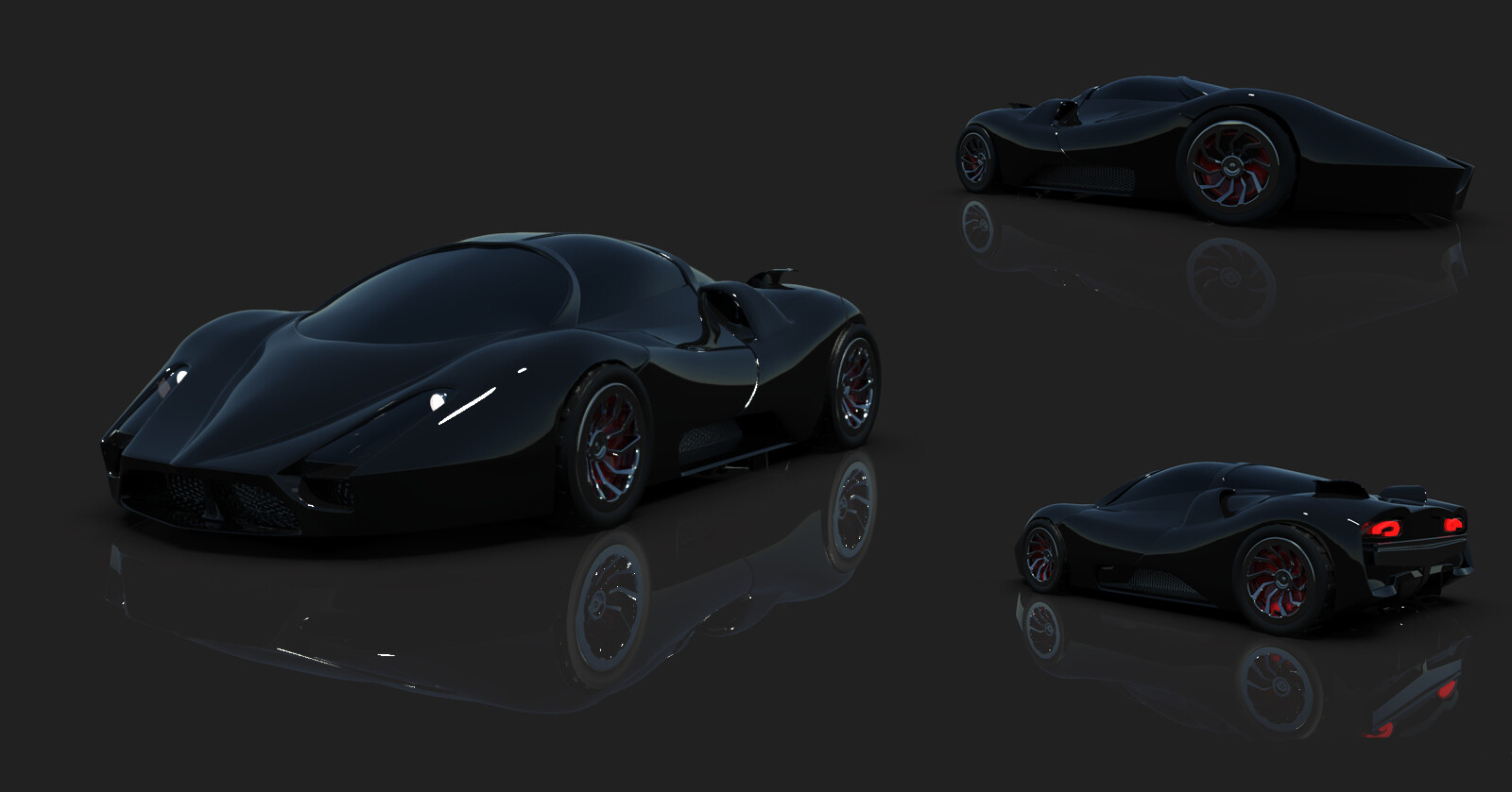 ArtStation - SSC Tuatara (car modelling)