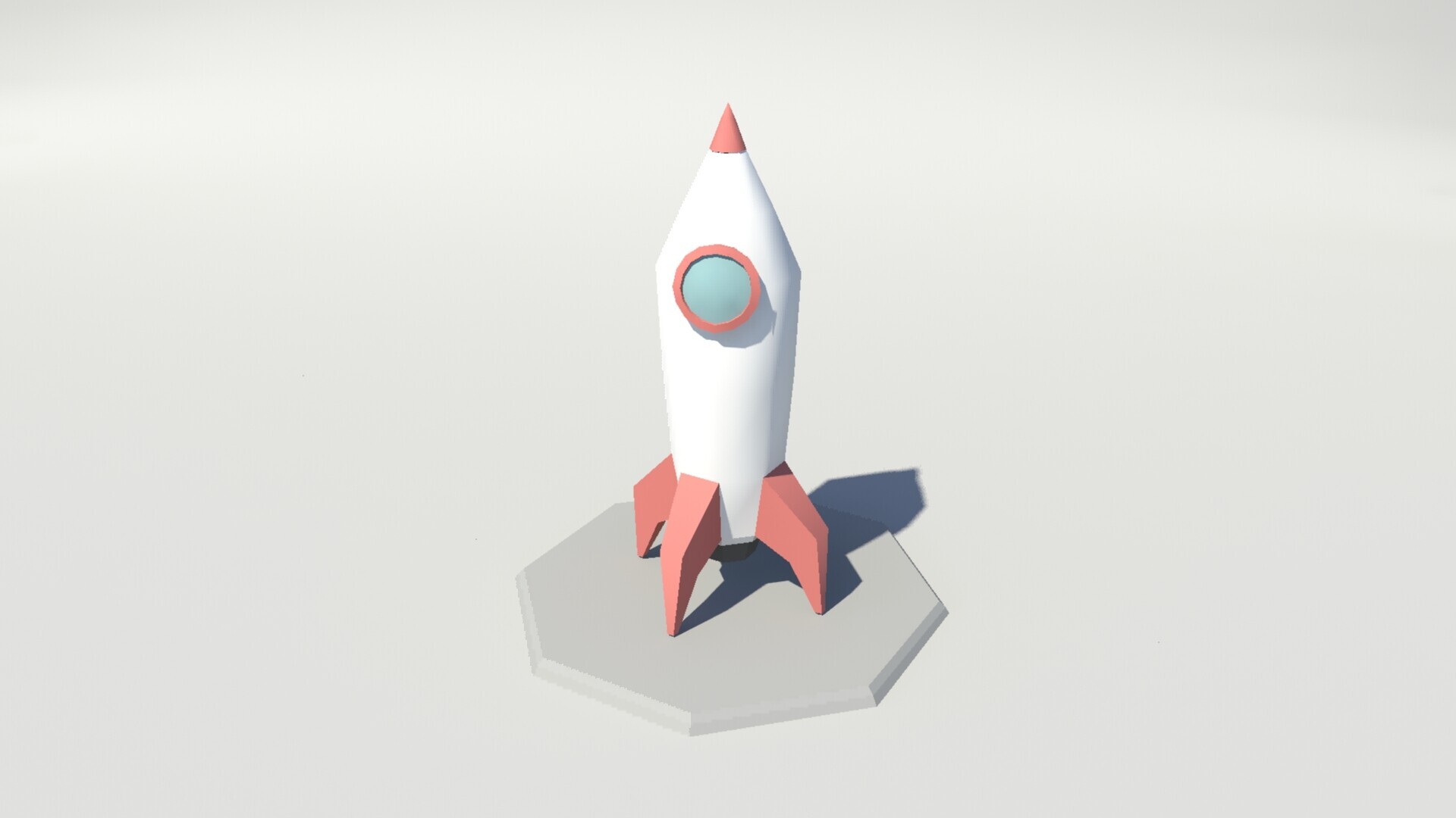ArtStation - Rocket - low poly
