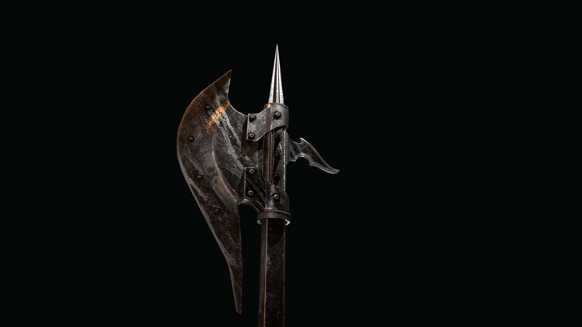 Maxime Genest - Conquistador's halberd