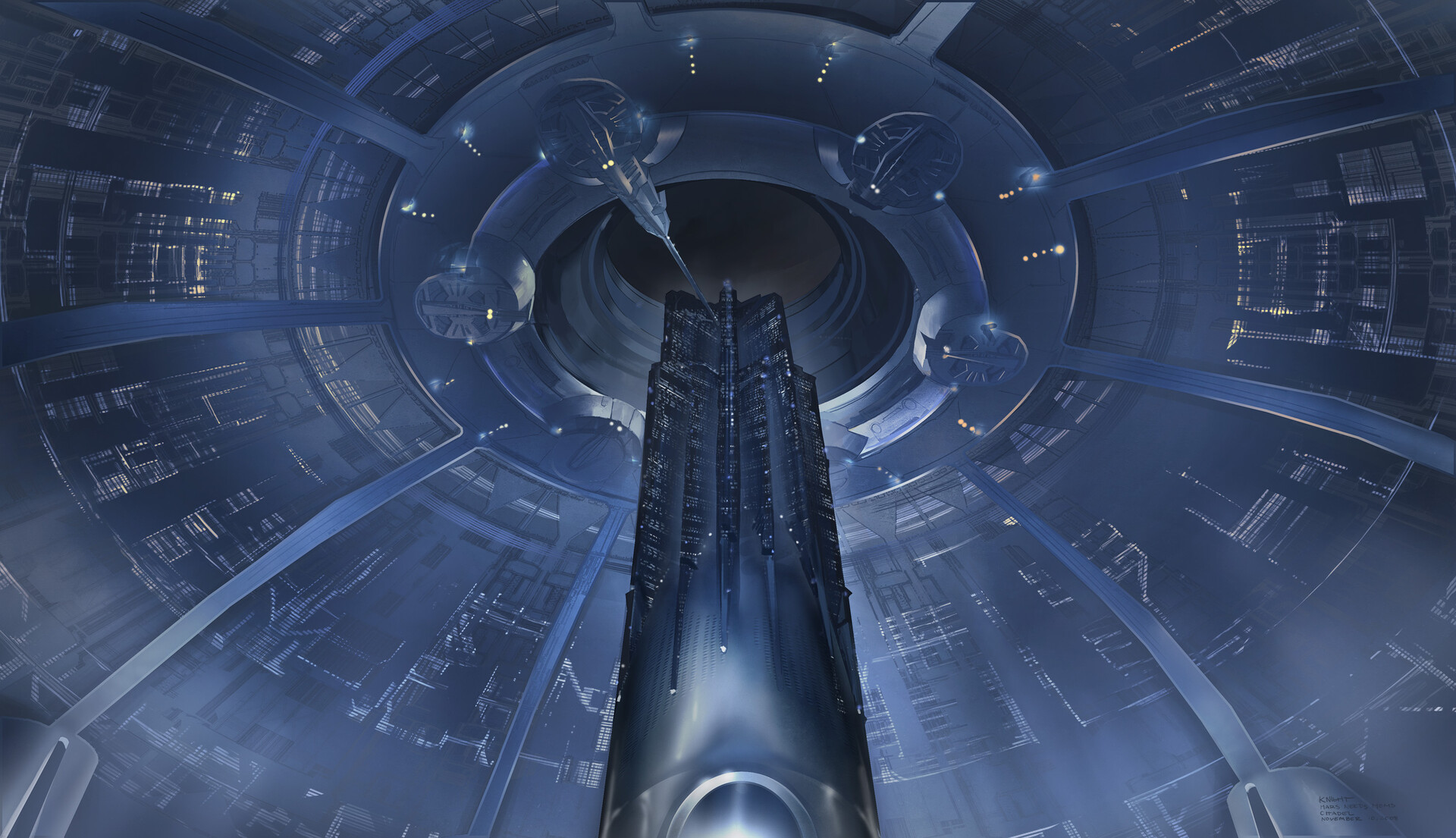 ArtStation - Mars Underground Citadel