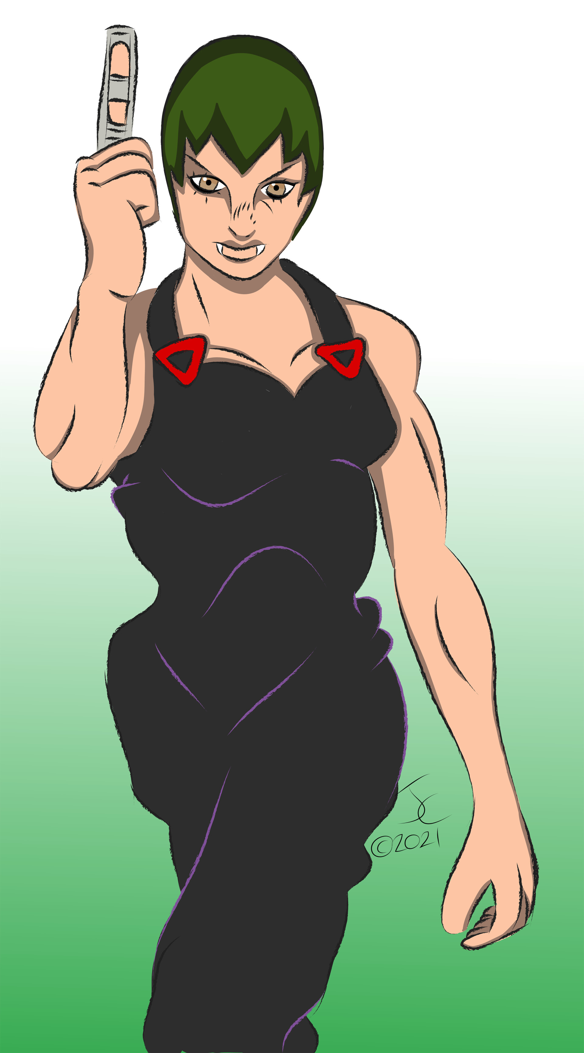 ArtStation - Jojo Horror Concept Fan Art: Foo Fighters as a Vampire