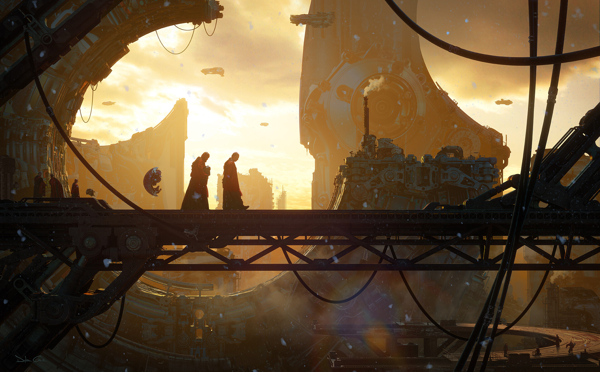 ArtStation - Engine City- Part one