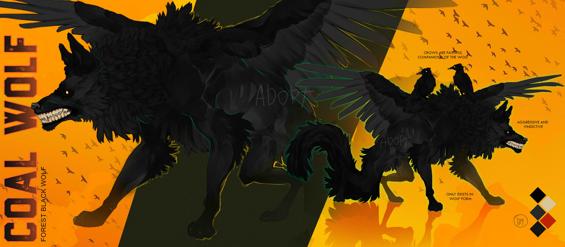 ArtStation - coal wolf