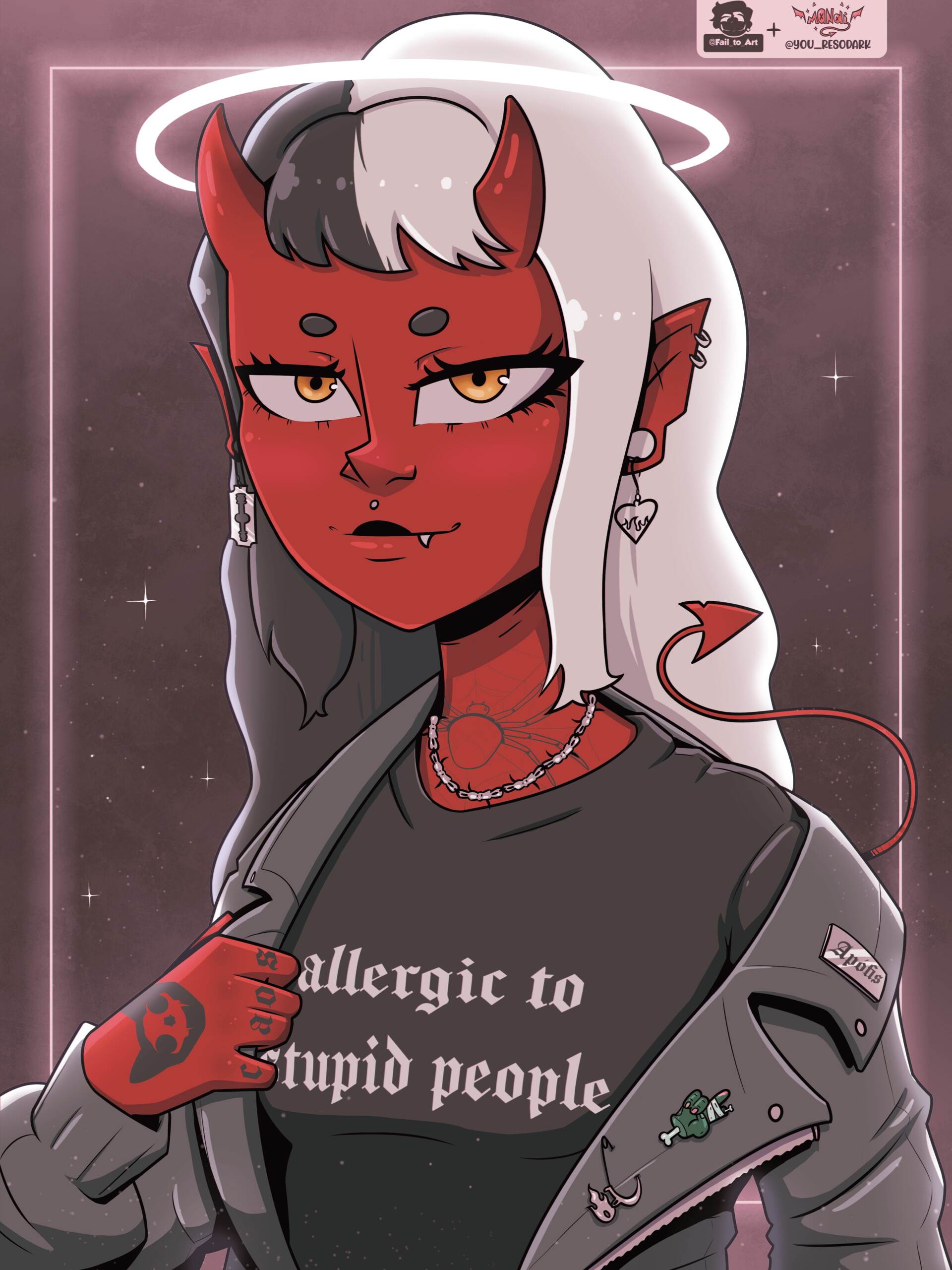 ArtStation - Hell Girl (Commission)