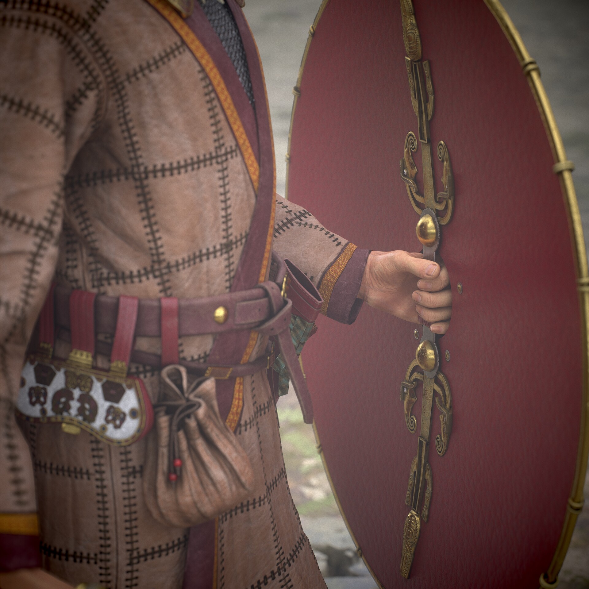 Josh Stoneley 3D Art - King Rædwald (Realtime)