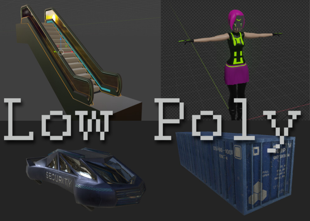 ArtStation - Low poly 2020