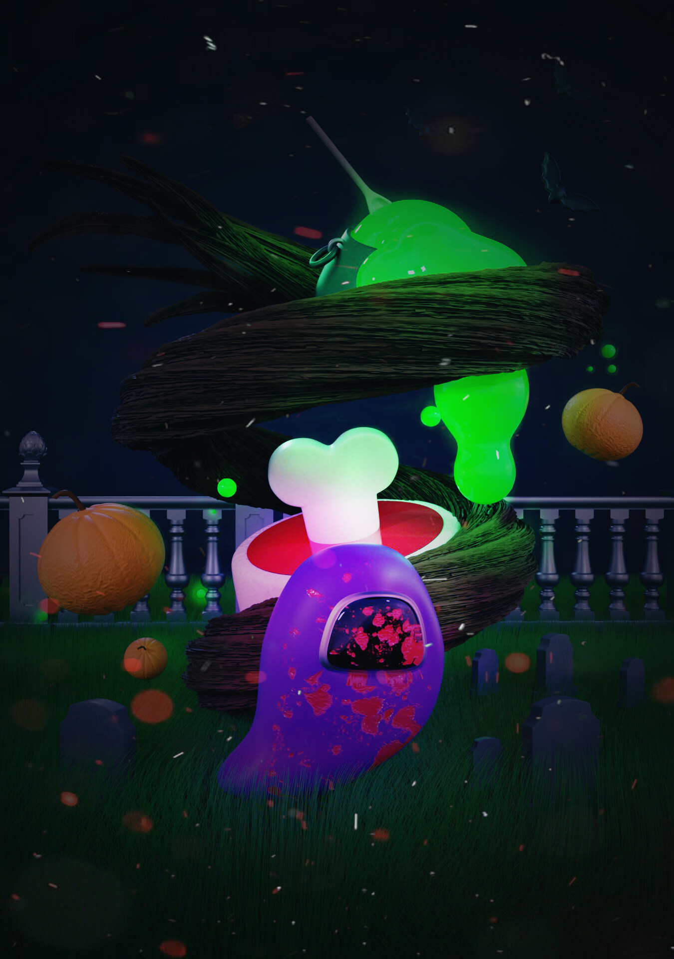 ArtStation - Halloween Among Us