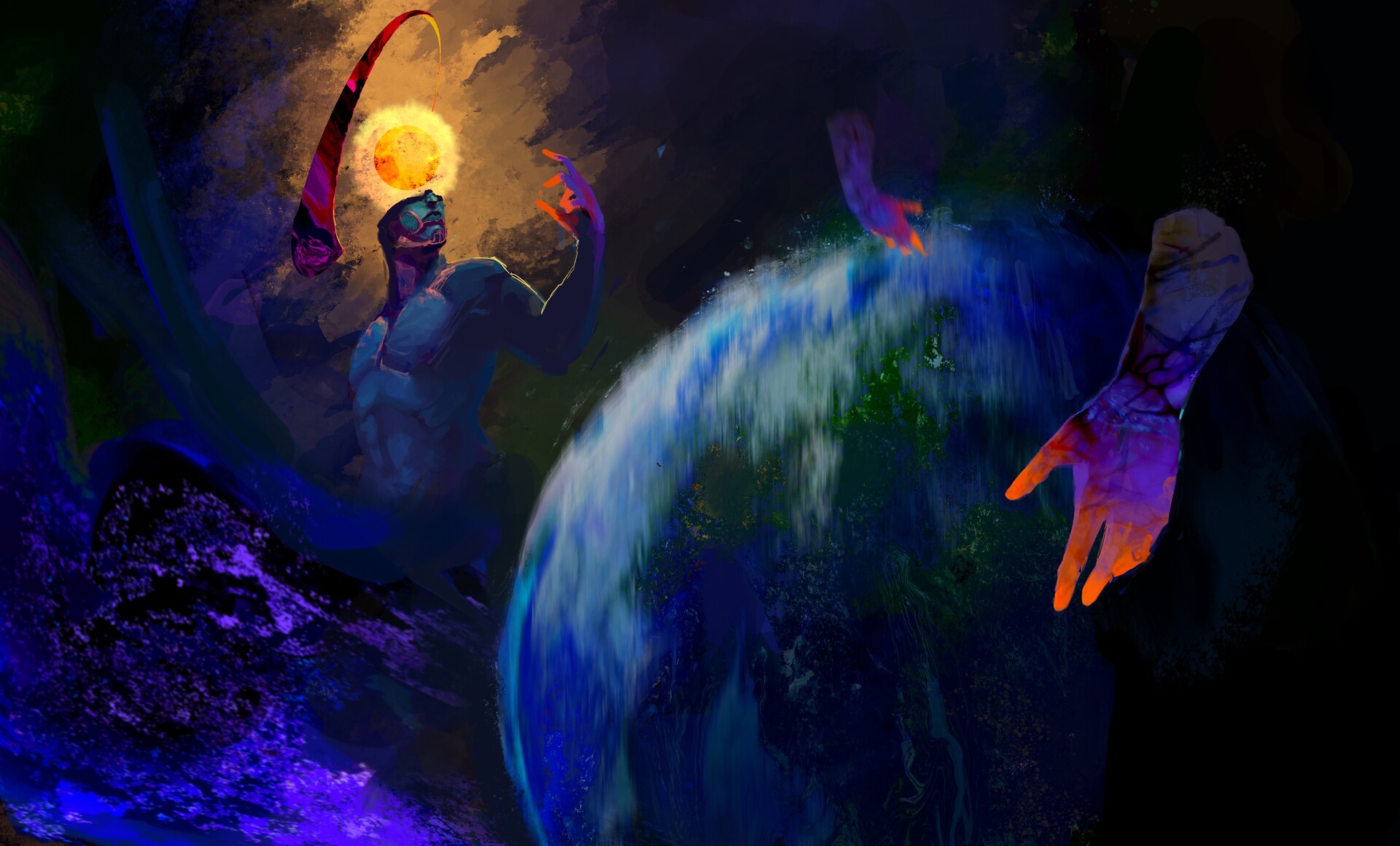 ArtStation - Creation Gods 2: Void God