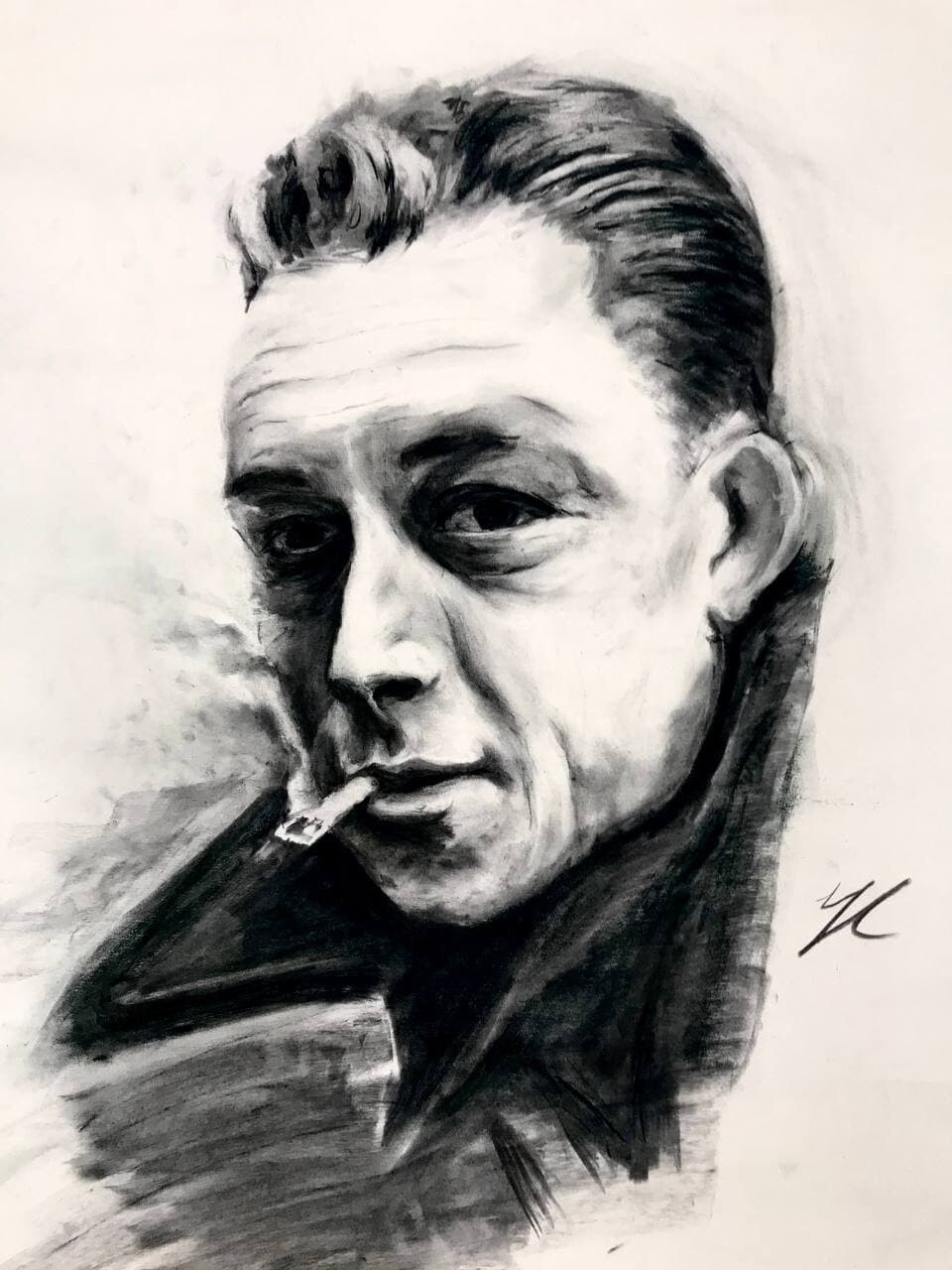 ArtStation - Portrait of Albert Camus