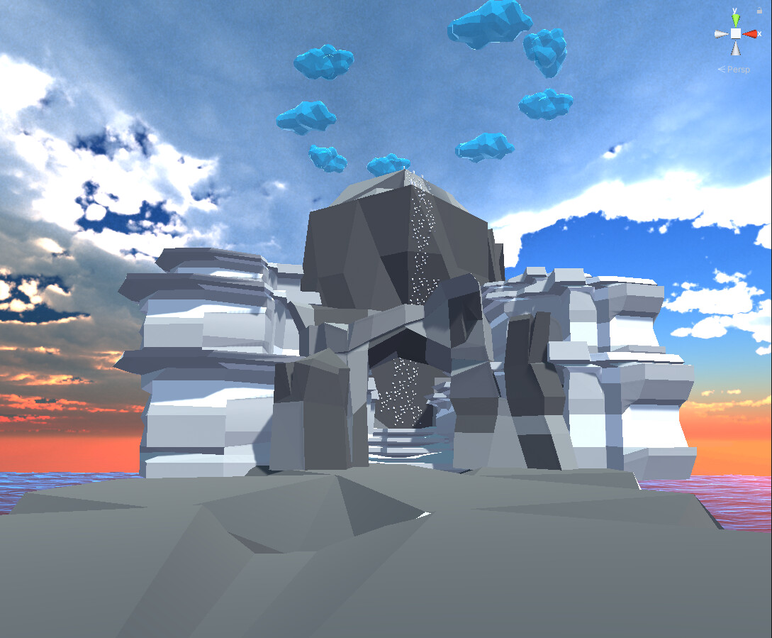 ArtStation - Cliff Scene