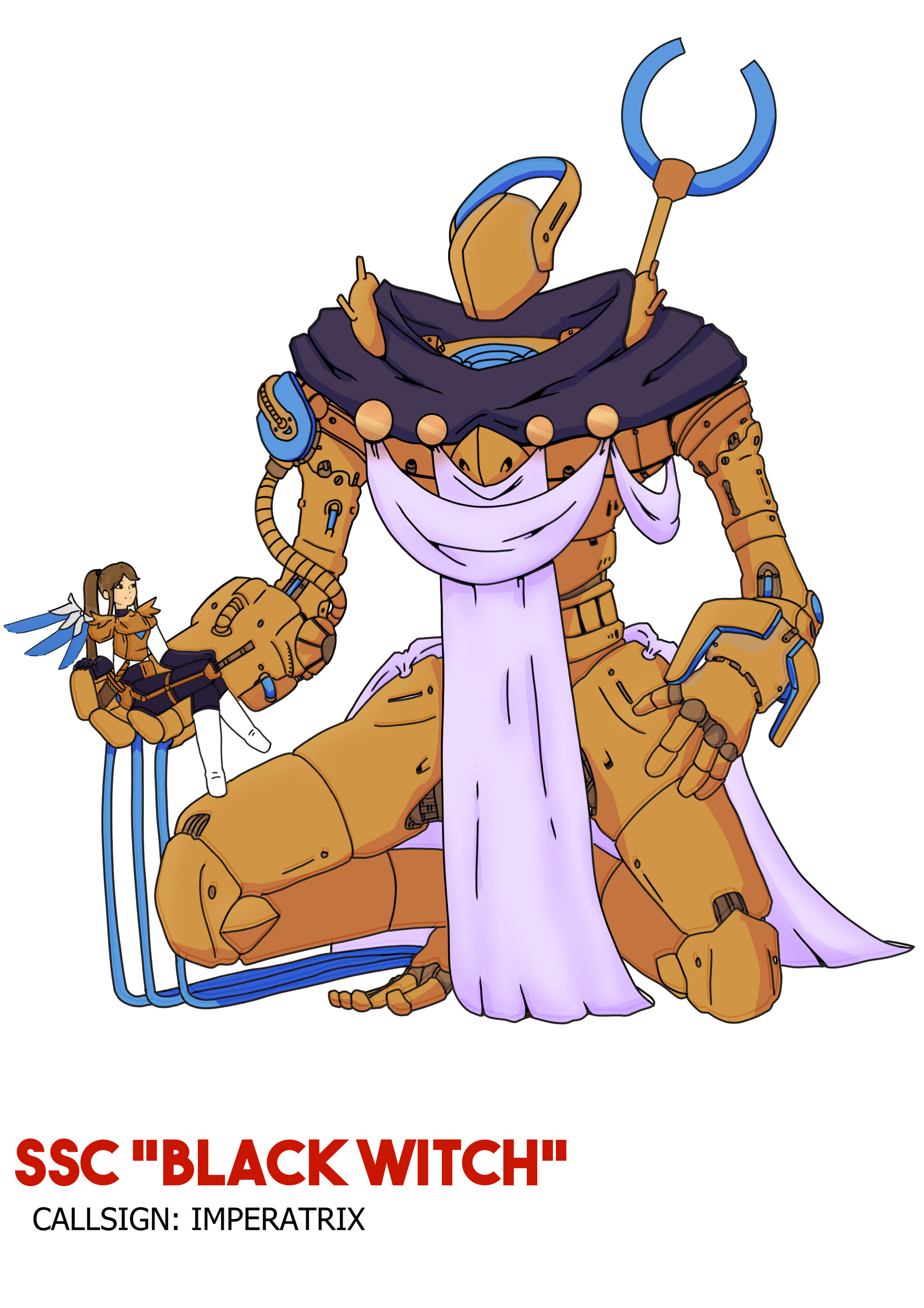 ArtStation - SSC "BLACK WITCH" | IMPERATRIX (Commission)