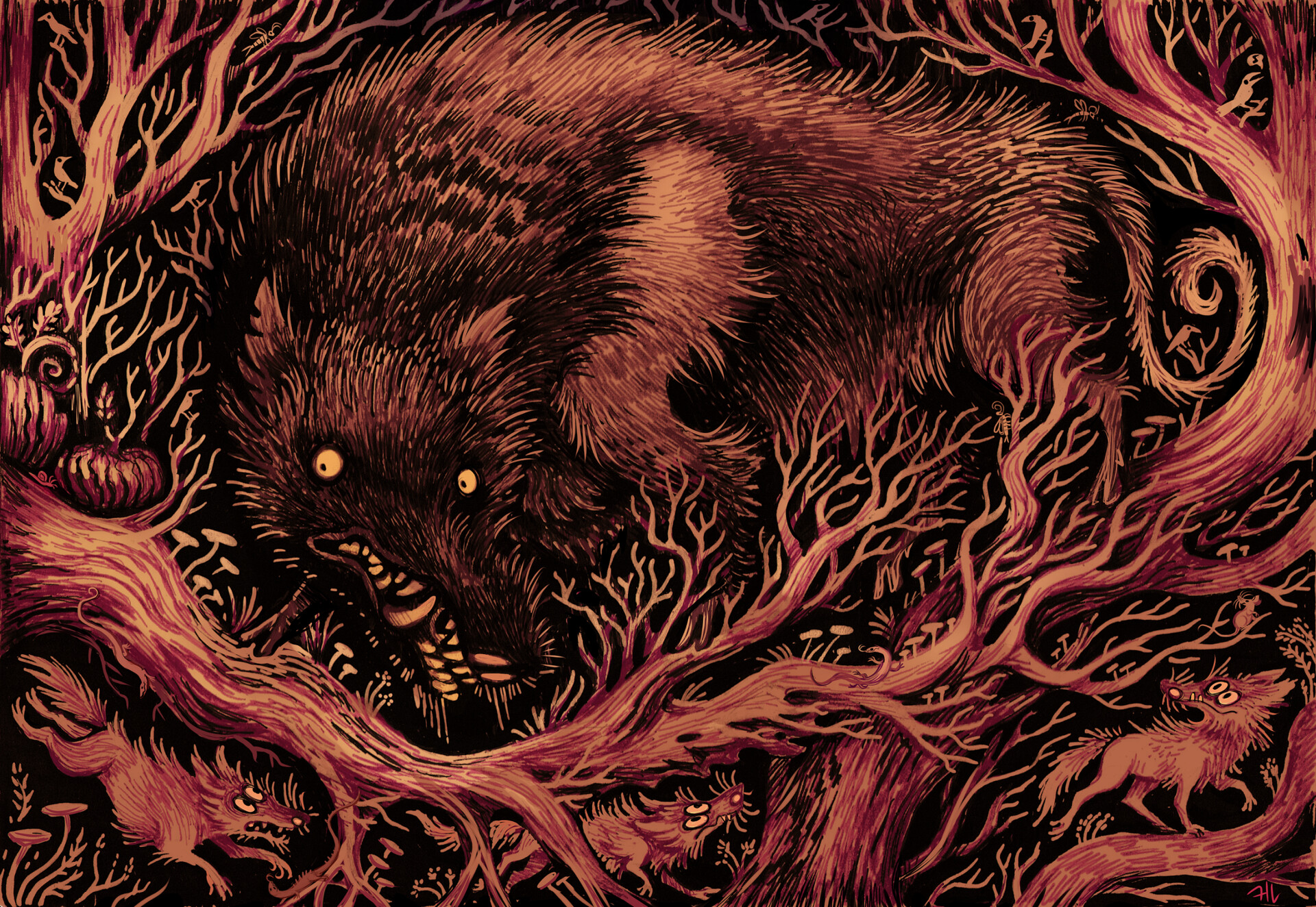 ArtStation - Big Bad Boar