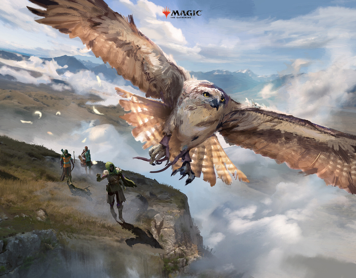 ArtStation - Rangers Hawk Adventures in the Forgotten Realms