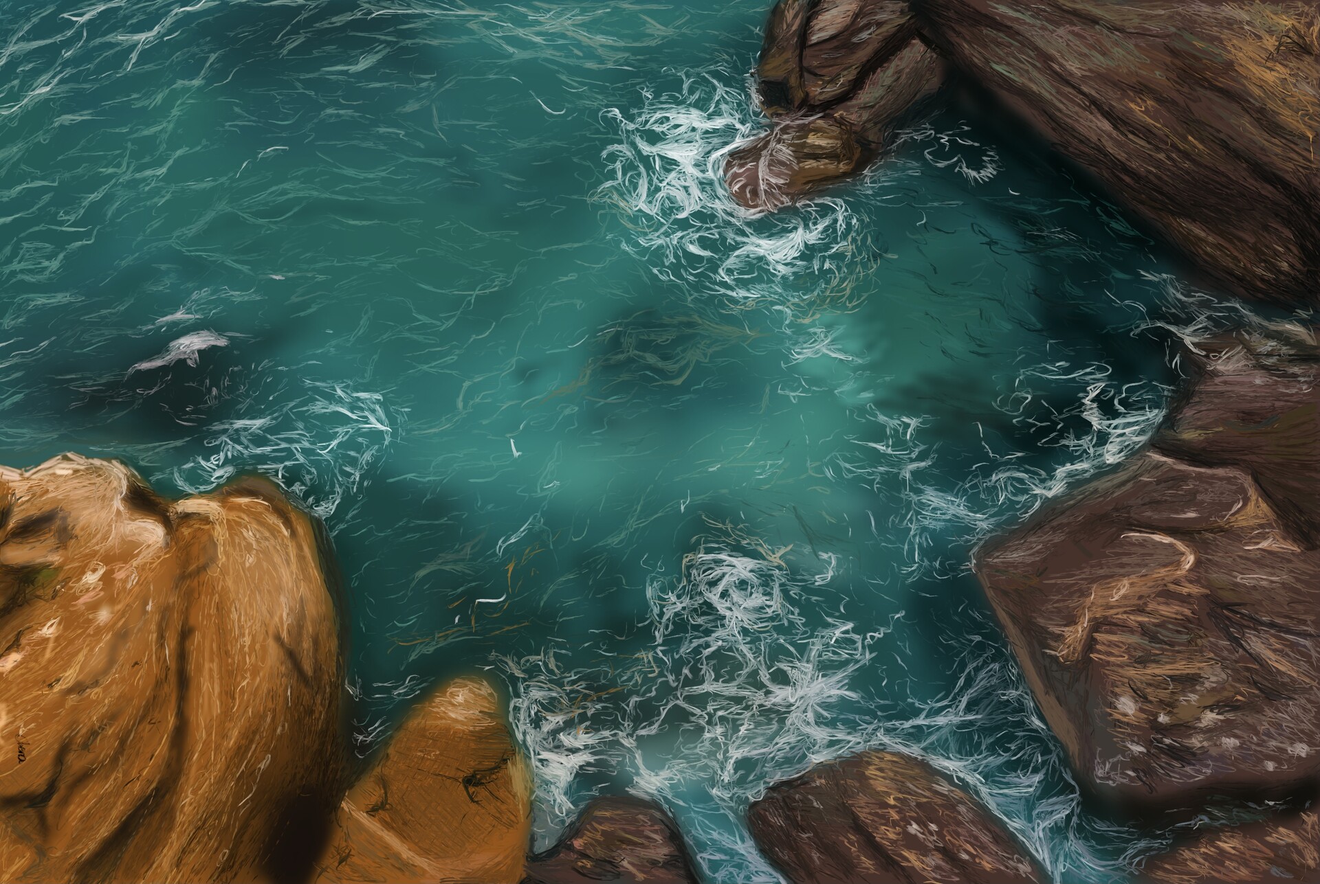 ArtStation - By The Sea