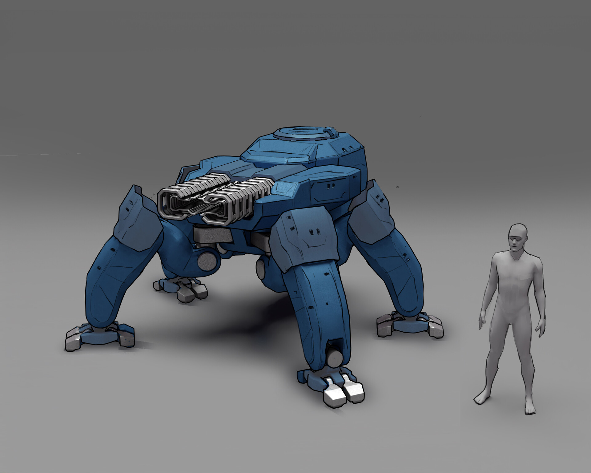 ArtStation - Mecha Concept Art