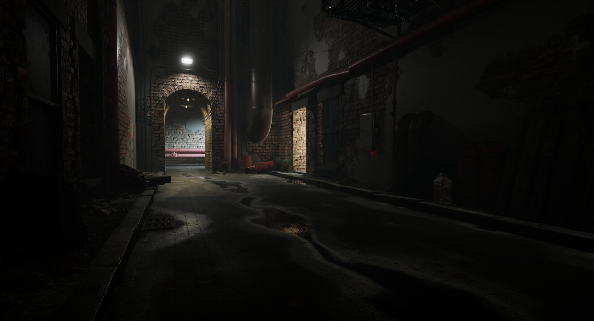 ArtStation - Alley Scene - Made in Unreal Engine