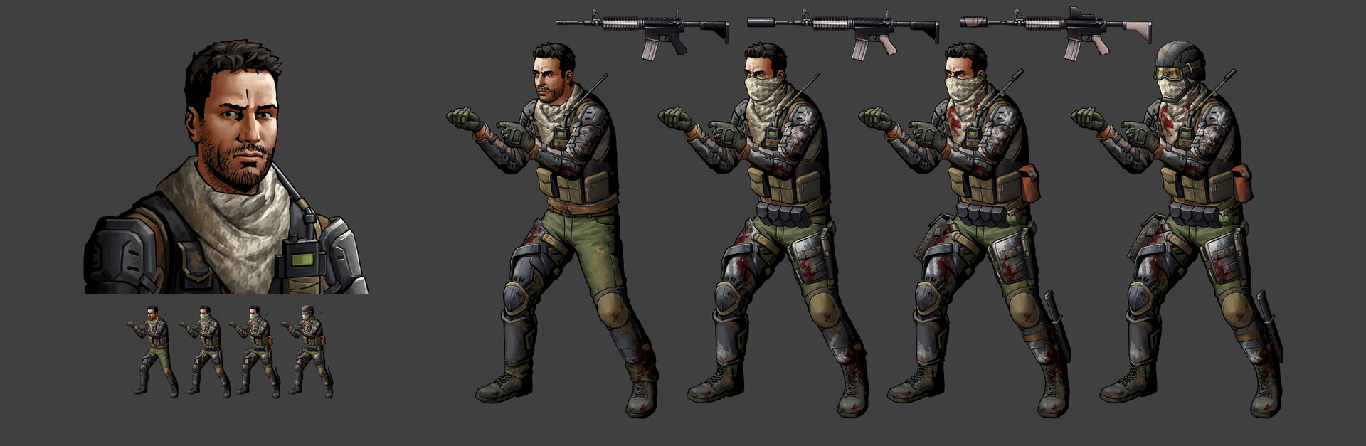 ArtStation - walking dead