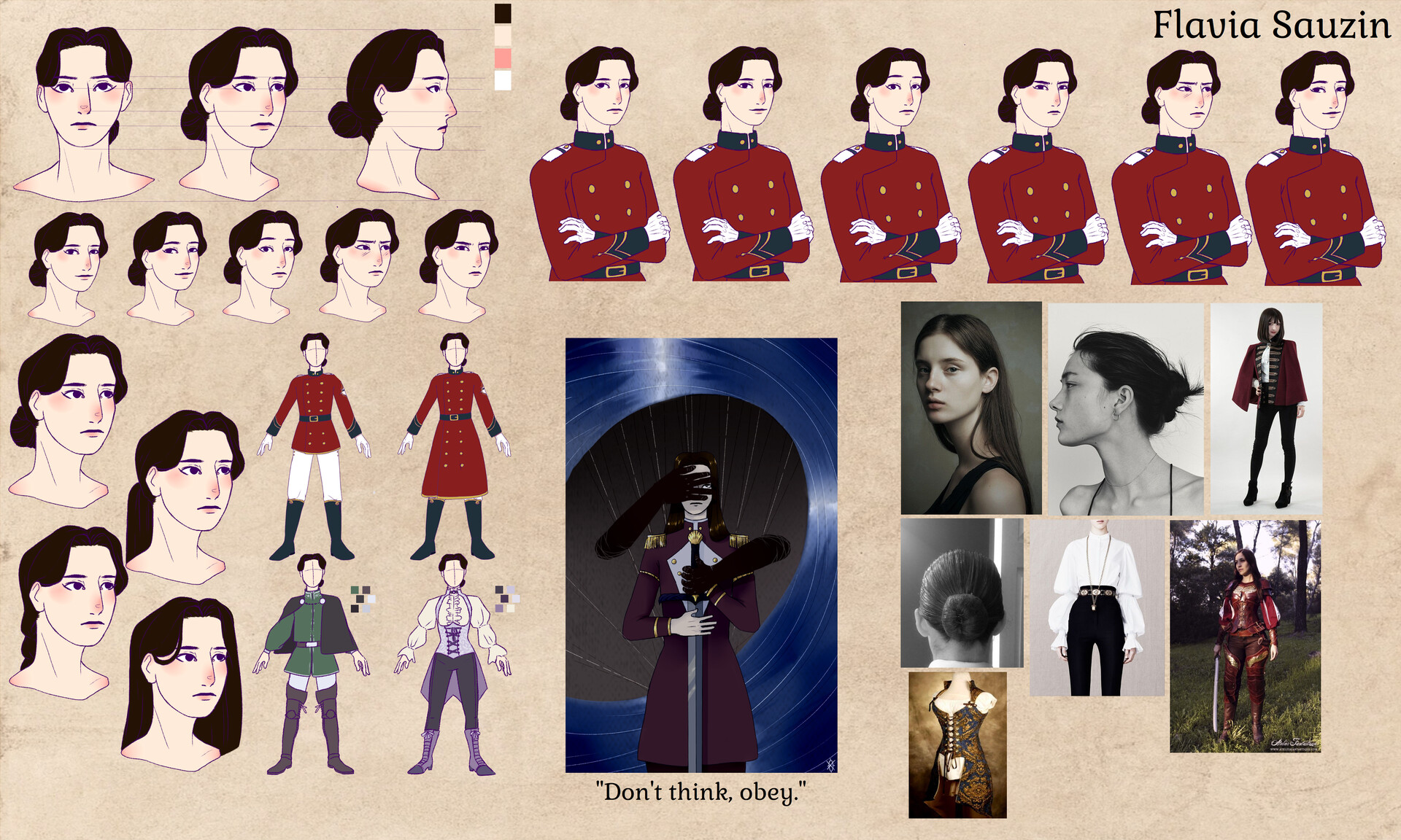 ArtStation - Character Design - Flavia Sauzin