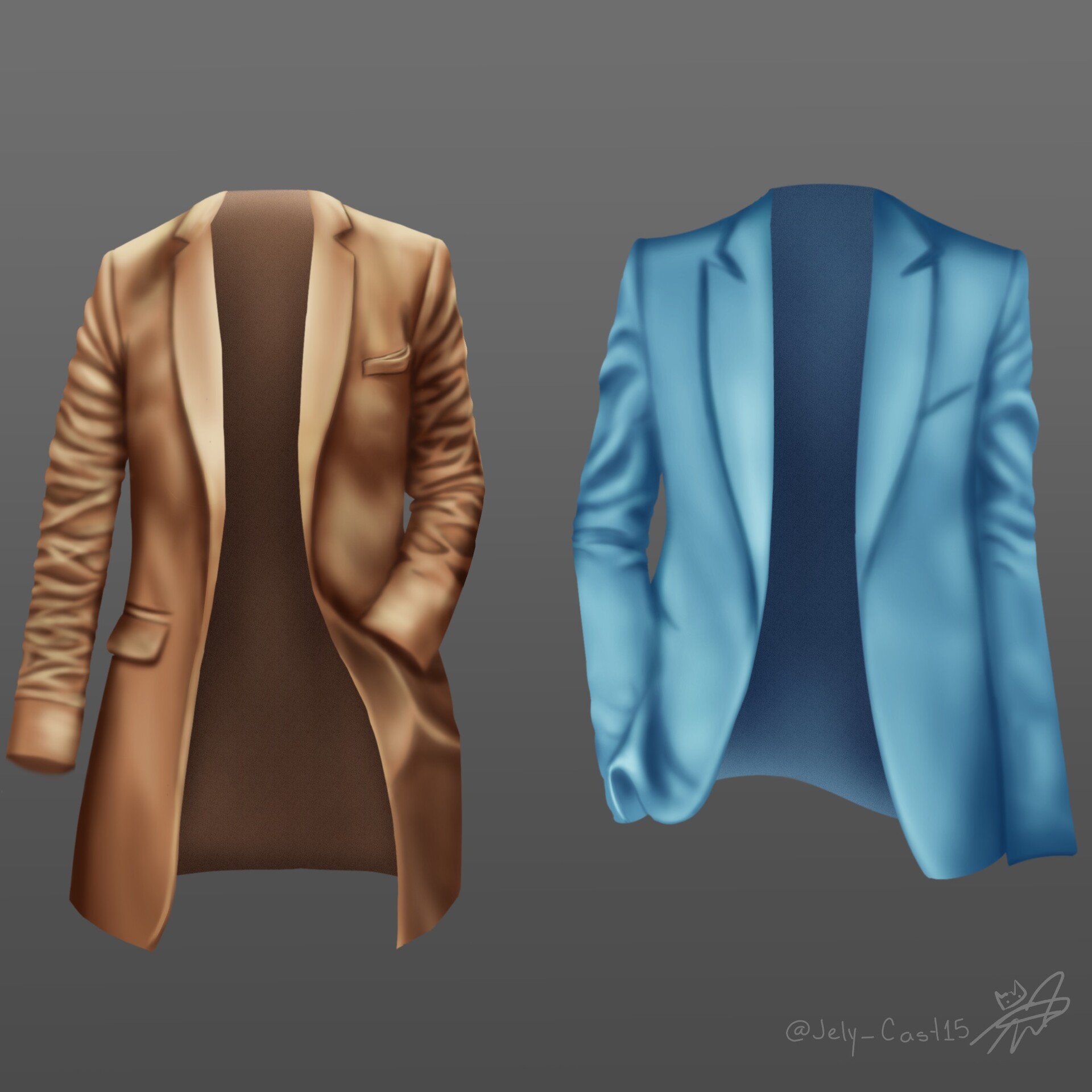 ArtStation - Coat/Suit