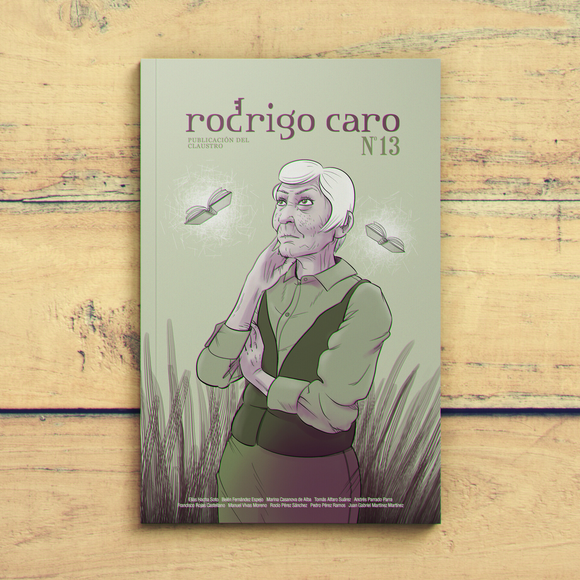 ArtStation - Cover Rodrigo Caro Magazine N13