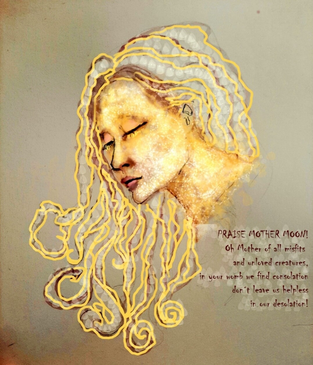 ArtStation - ℙℝ𝔸𝕀𝕊𝔼 𝕄𝕆𝕋ℍ𝔼ℝ 𝕄𝕆𝕆ℕ! 𝕆𝕙 𝕞𝕠𝕥𝕙𝕖𝕣 𝕠𝕗 𝕒𝕝𝕝 𝕞𝕚𝕤𝕗𝕚𝕥𝕤 𝕒𝕟𝕕 𝕦𝕟𝕝𝕠𝕧𝕖𝕕 ...