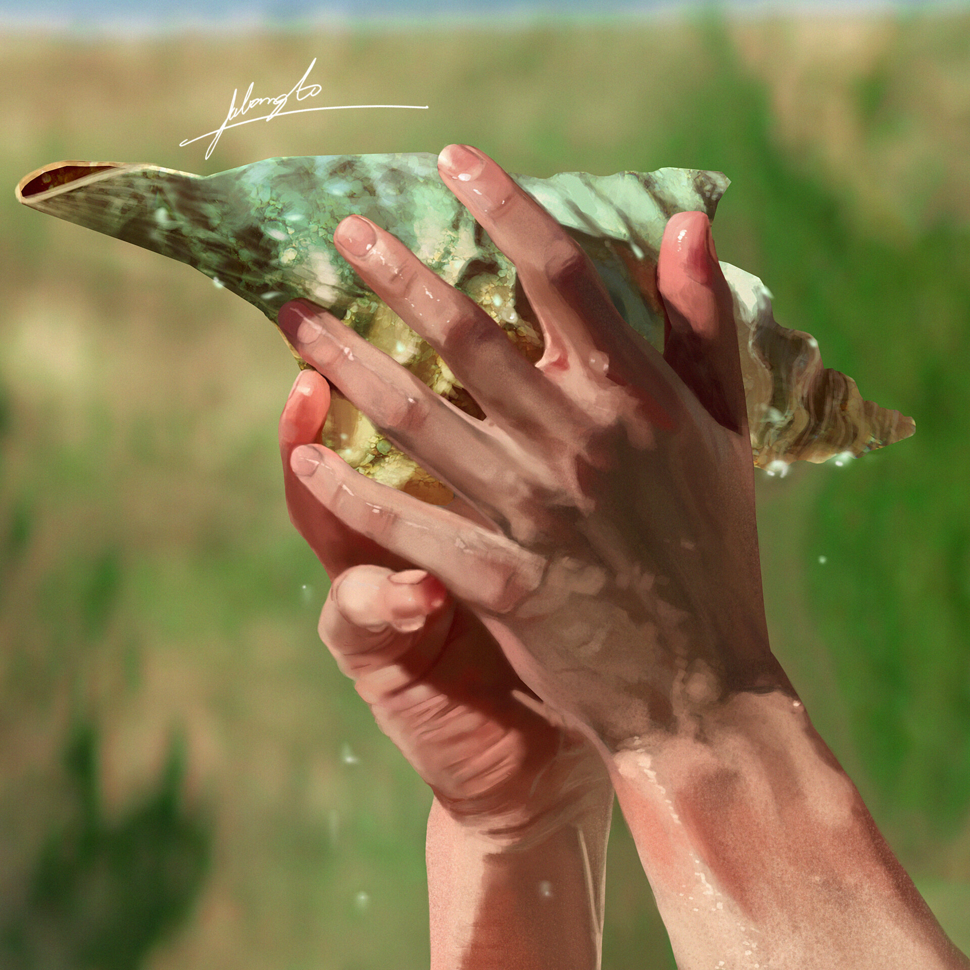 ArtStation - BTS | JK hands