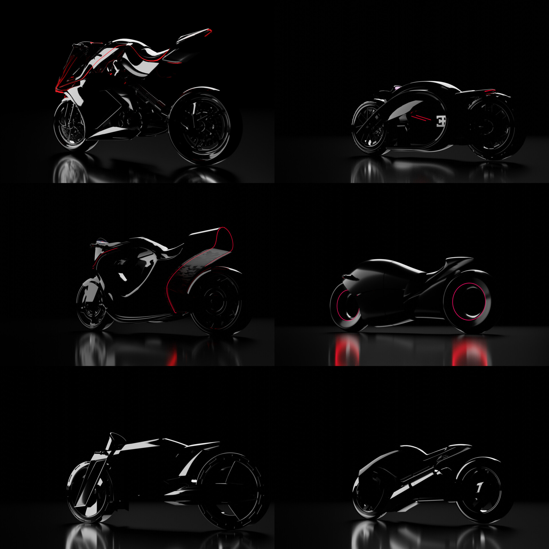 ArtStation - Concept Bikes Pack 001