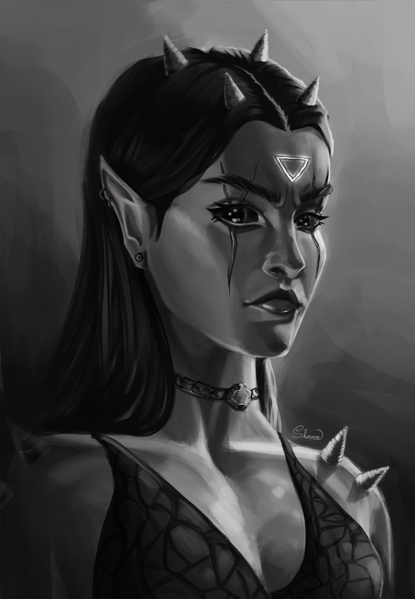 ArtStation - Demon portrait