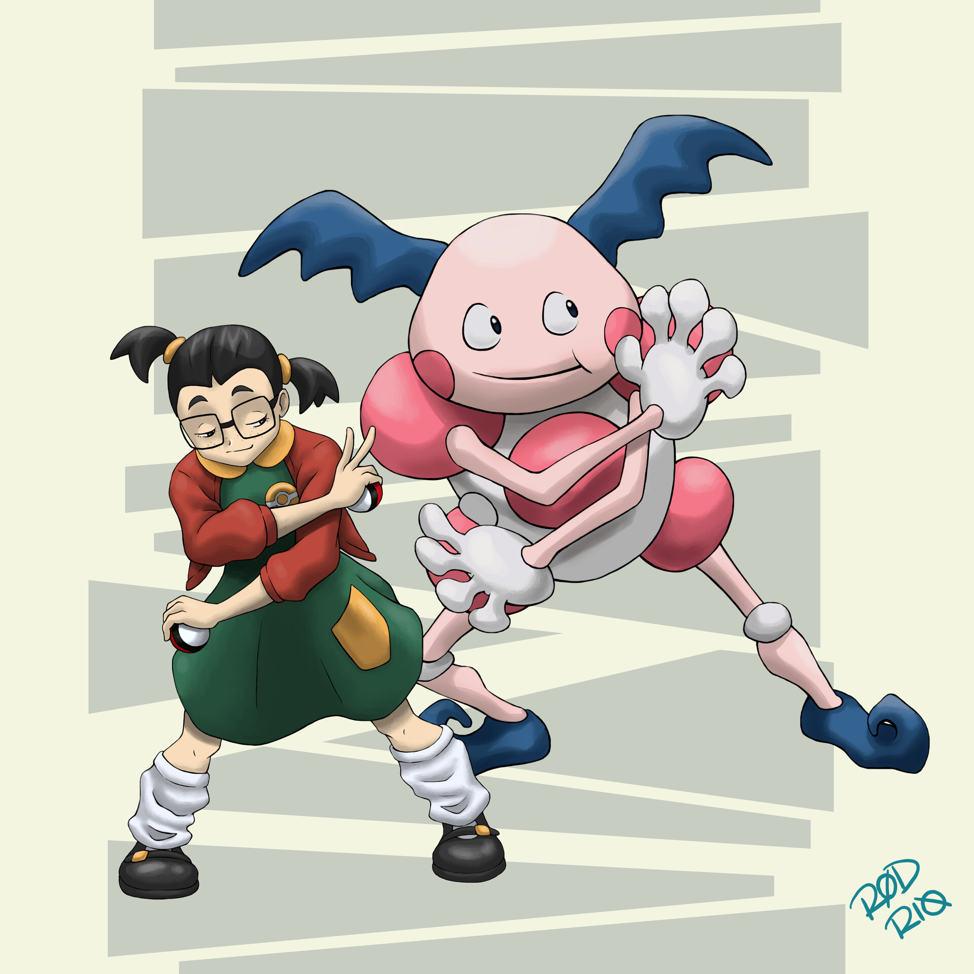 ArtStation - Chilindrina & Mr Mime